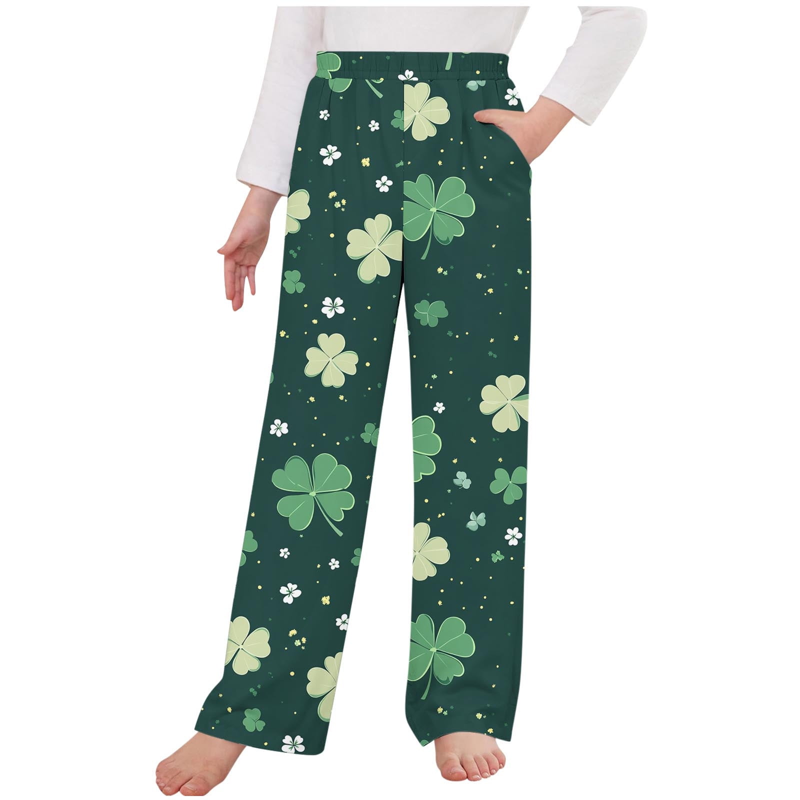 Bnwani Kids Pants for Kid Mosquito Long Casual Loose Repellent Thin ...