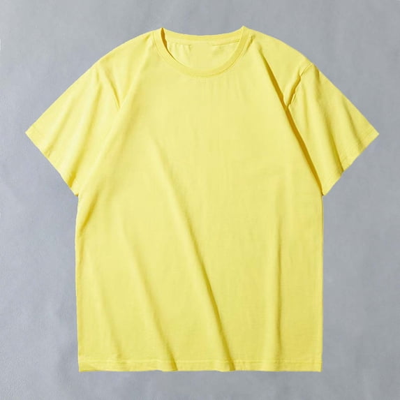 Bnwani Mens Shirts Moisture-Wicking Quick Dry Shirts Solid Color Tee ...