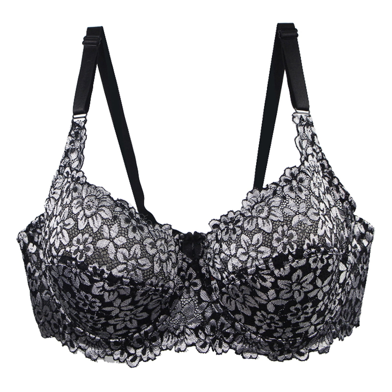 Bnwani Push Up Bras for Women Sexy Large Bust Comfortable Seamless Bra ...