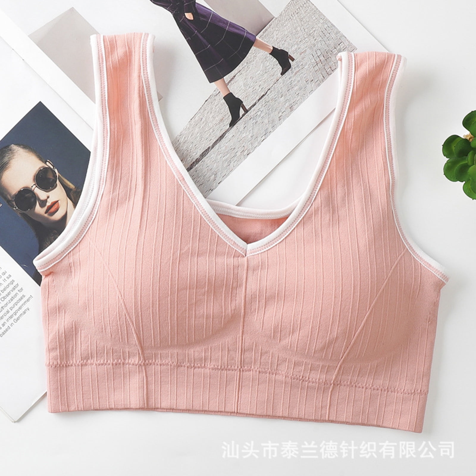 Bnwani Push Up Sports Bras For Women Bralette Wireless Everyday