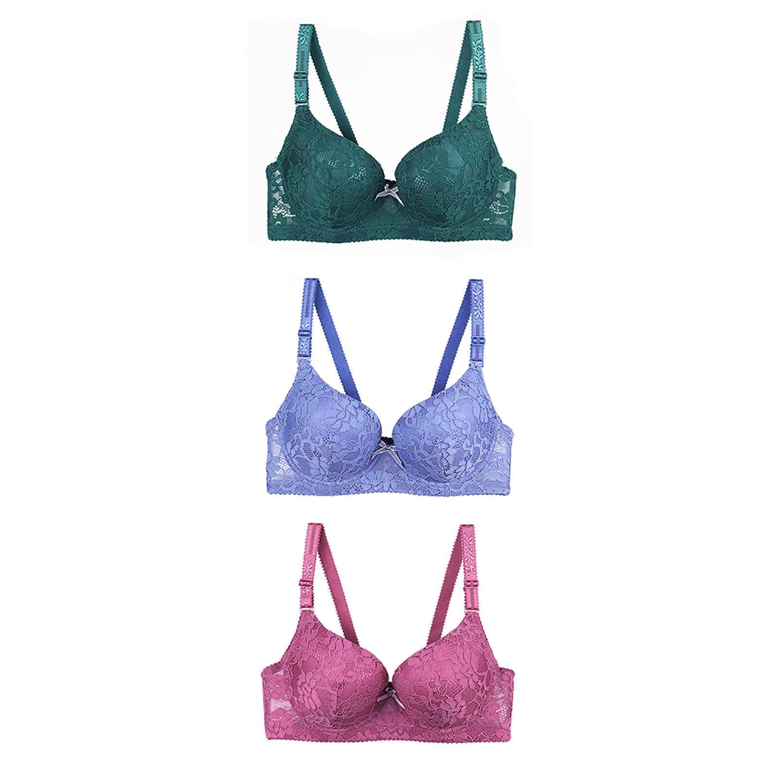 Bnwani Sexy Bras for Women Sexy 3PC Bra Underwear Sagging, Collar, And ...