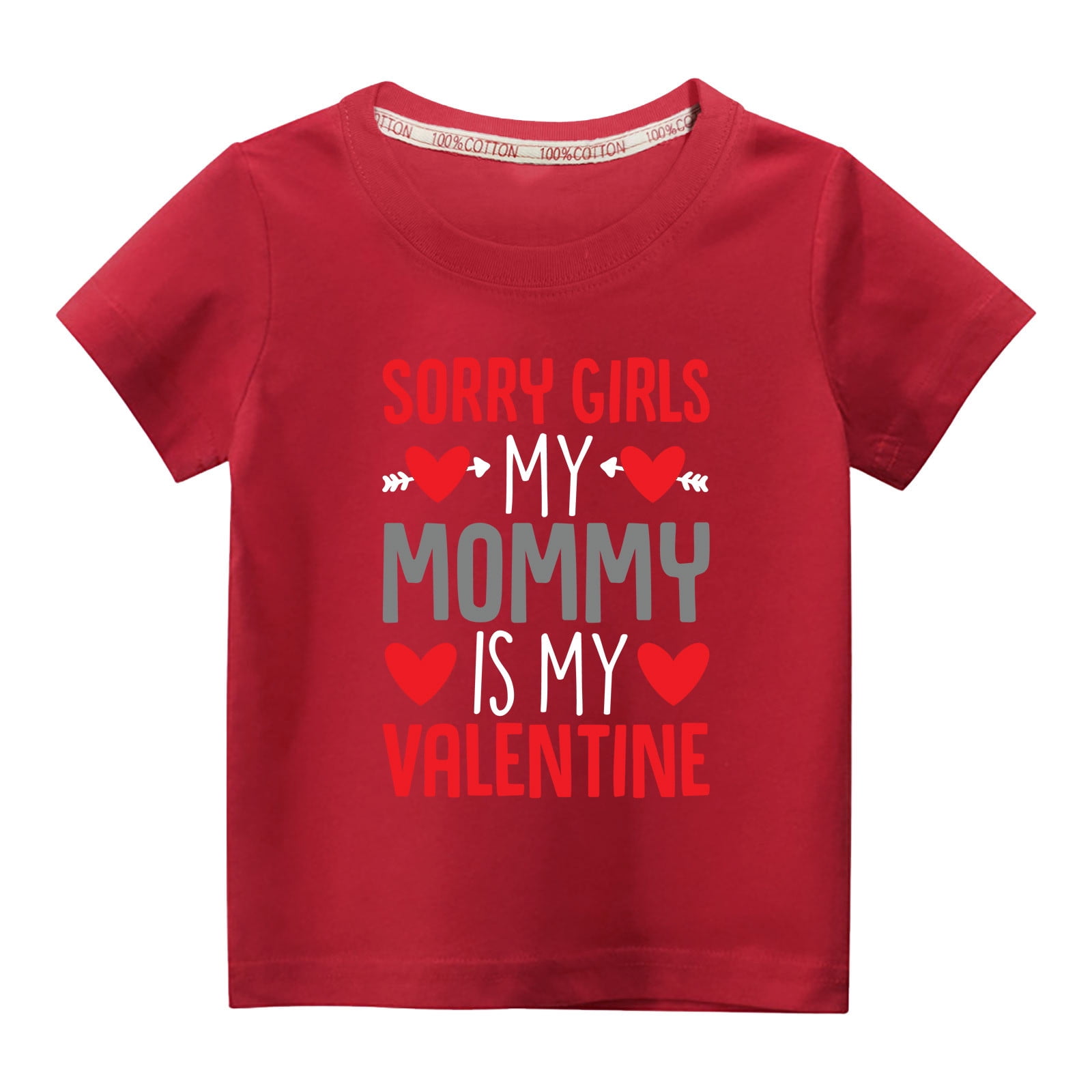 Bnwani Short Sleeve Childs Tops Toddler Girls Neck Round Print Fashion ...