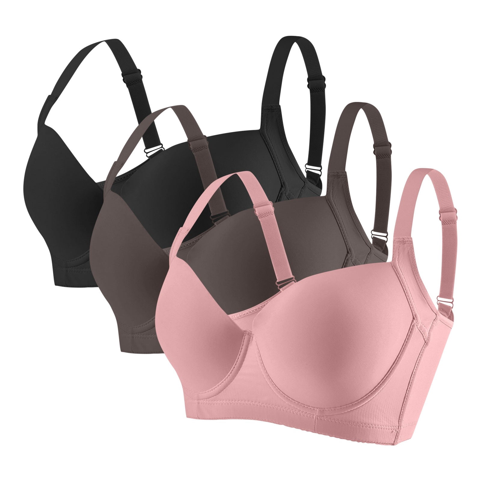 Bnwani Sports Bras,Bras for Women,Underwire,Plunge,Push-Up,Seamless ...