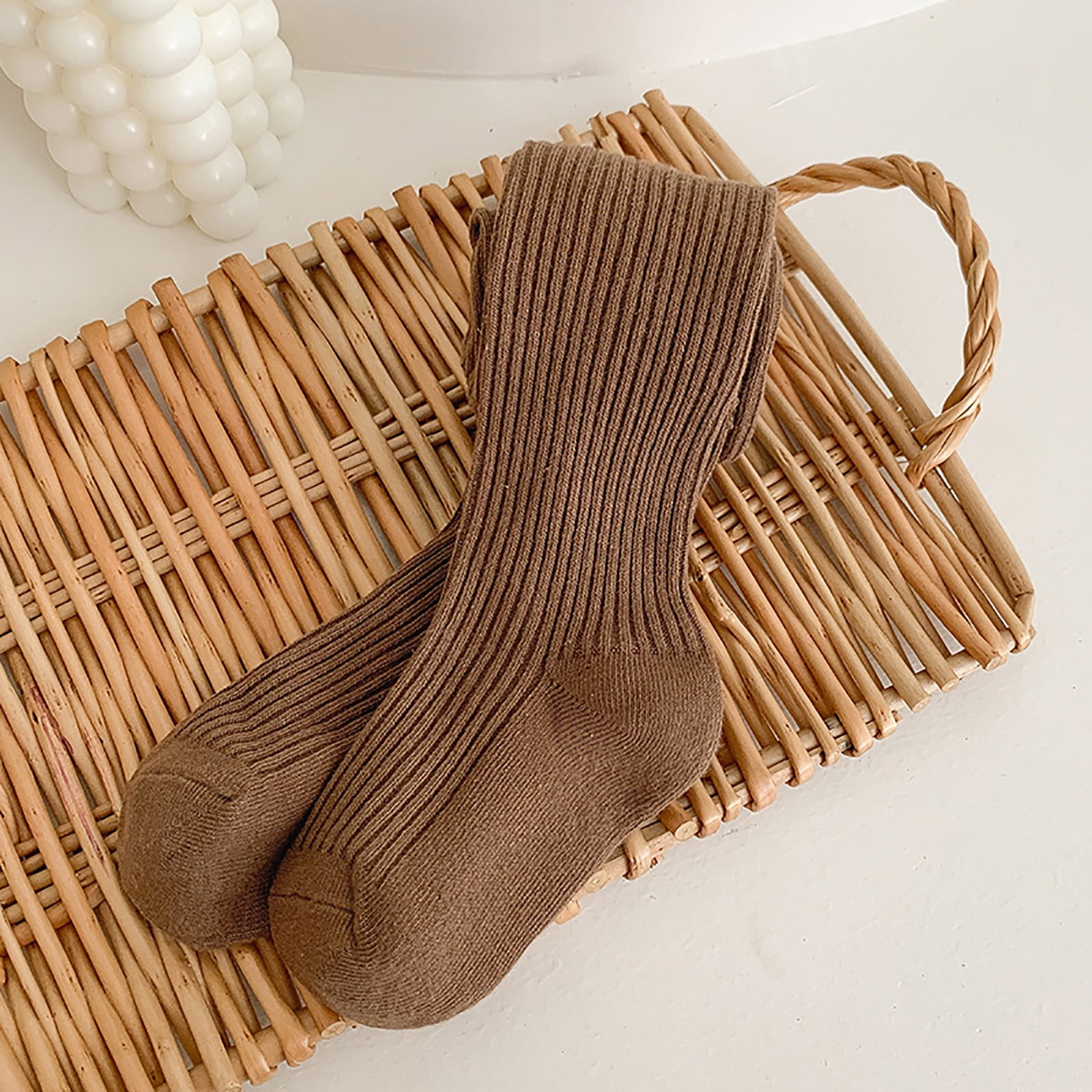 Bnwani Toddler Socks for Boys Winter Warm Tights Socks Brown - Walmart.com