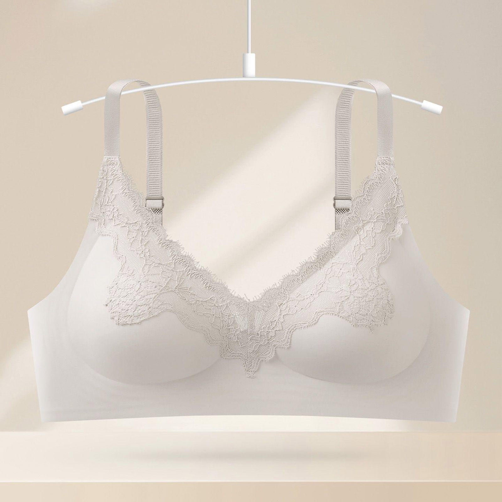 Bnwani Wireless Bras for Women,Bras for Women,Push-Up,Lace,Adjustable ...
