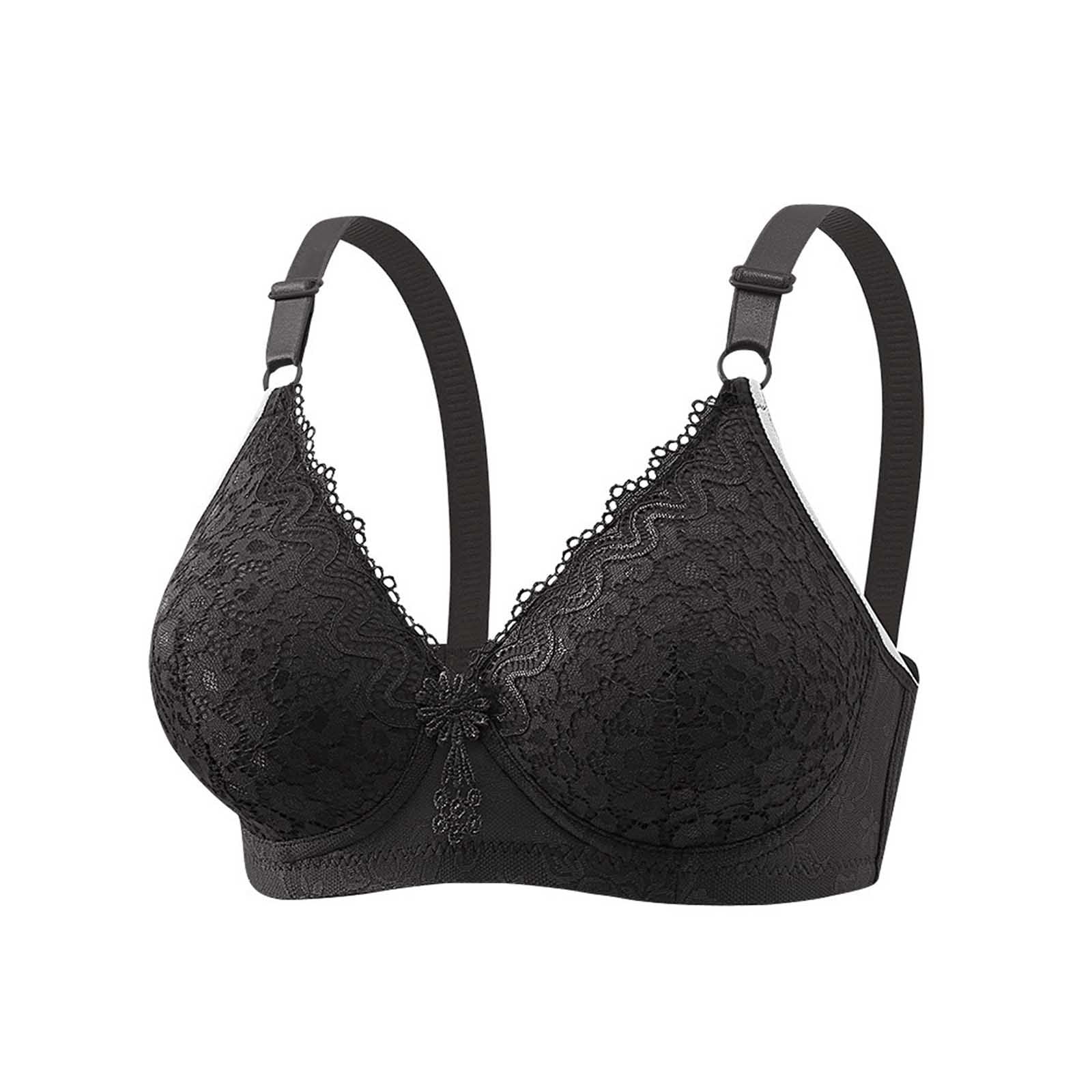Bnwani Wireless Bras for Women,Bras for Women,Push-Up,Lace,Lightweight ...