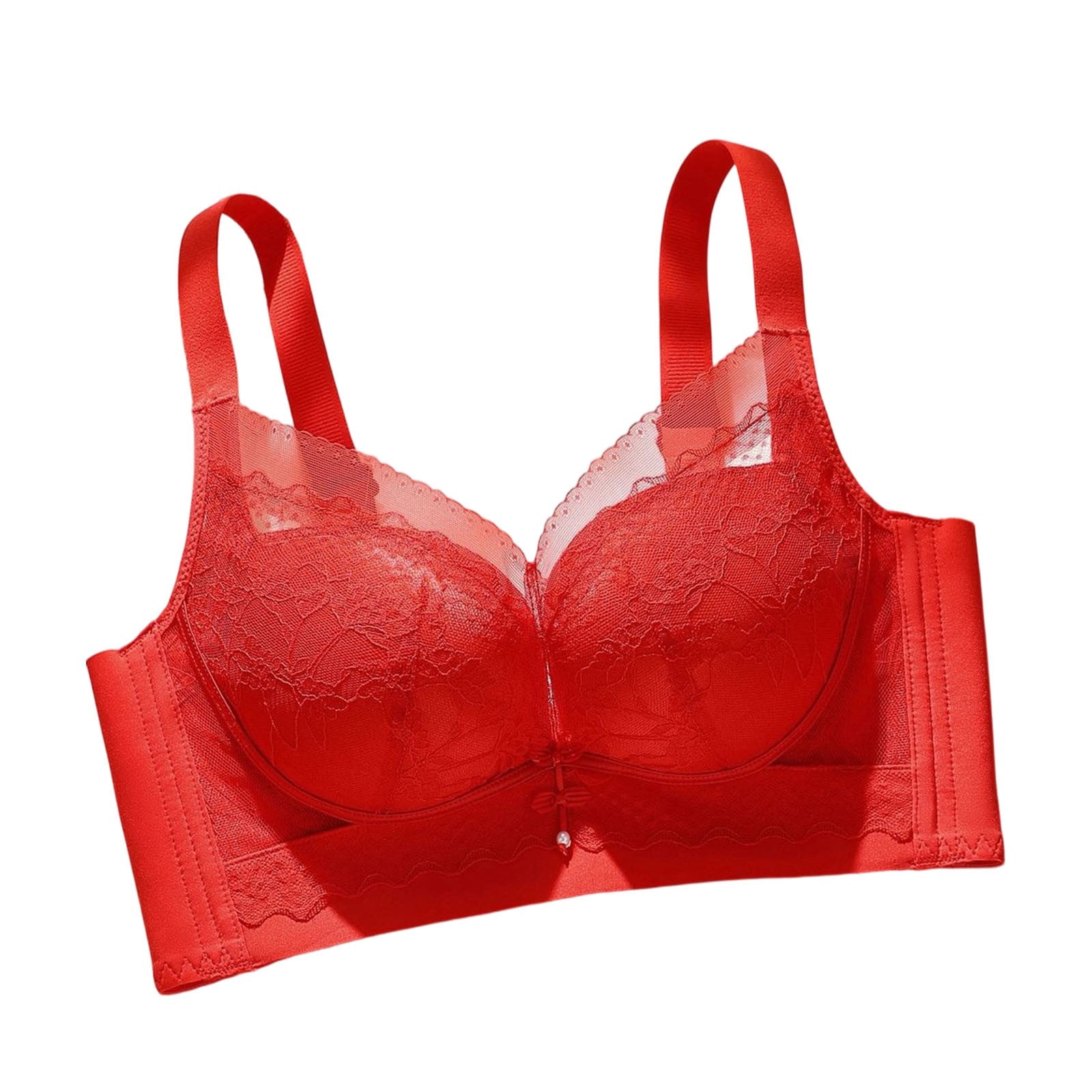 Bnwani Wireless Bras for Women,Womens Bras,Push-Up,Lace,Breathable ...