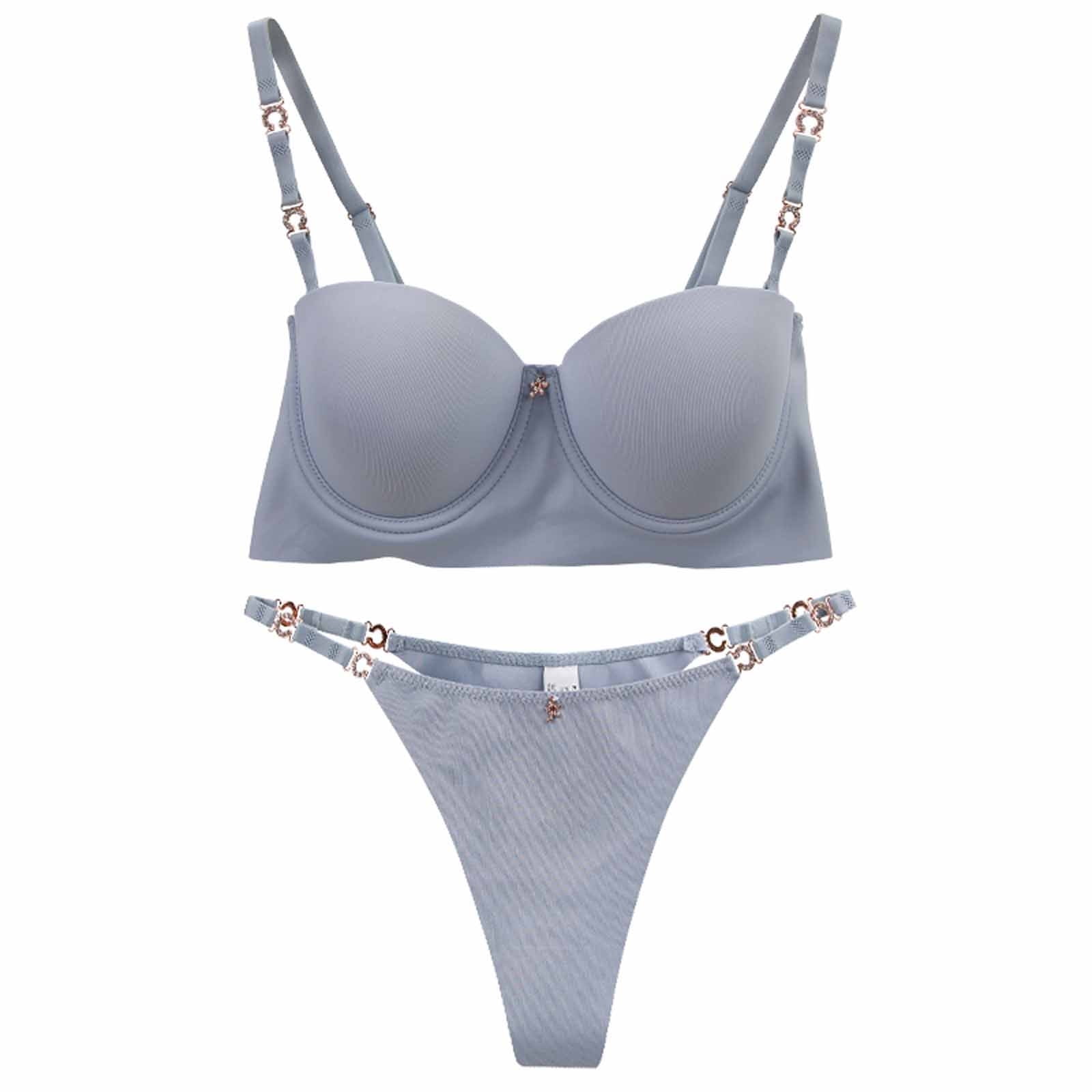 Bnwani Women Bras 85C Suit French Traceless Cup Surface Underwire ...