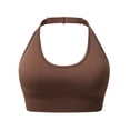 Bnwani Womens Sports Bras,Womens Bras,Halter,Adjustable Strap,Sport ...