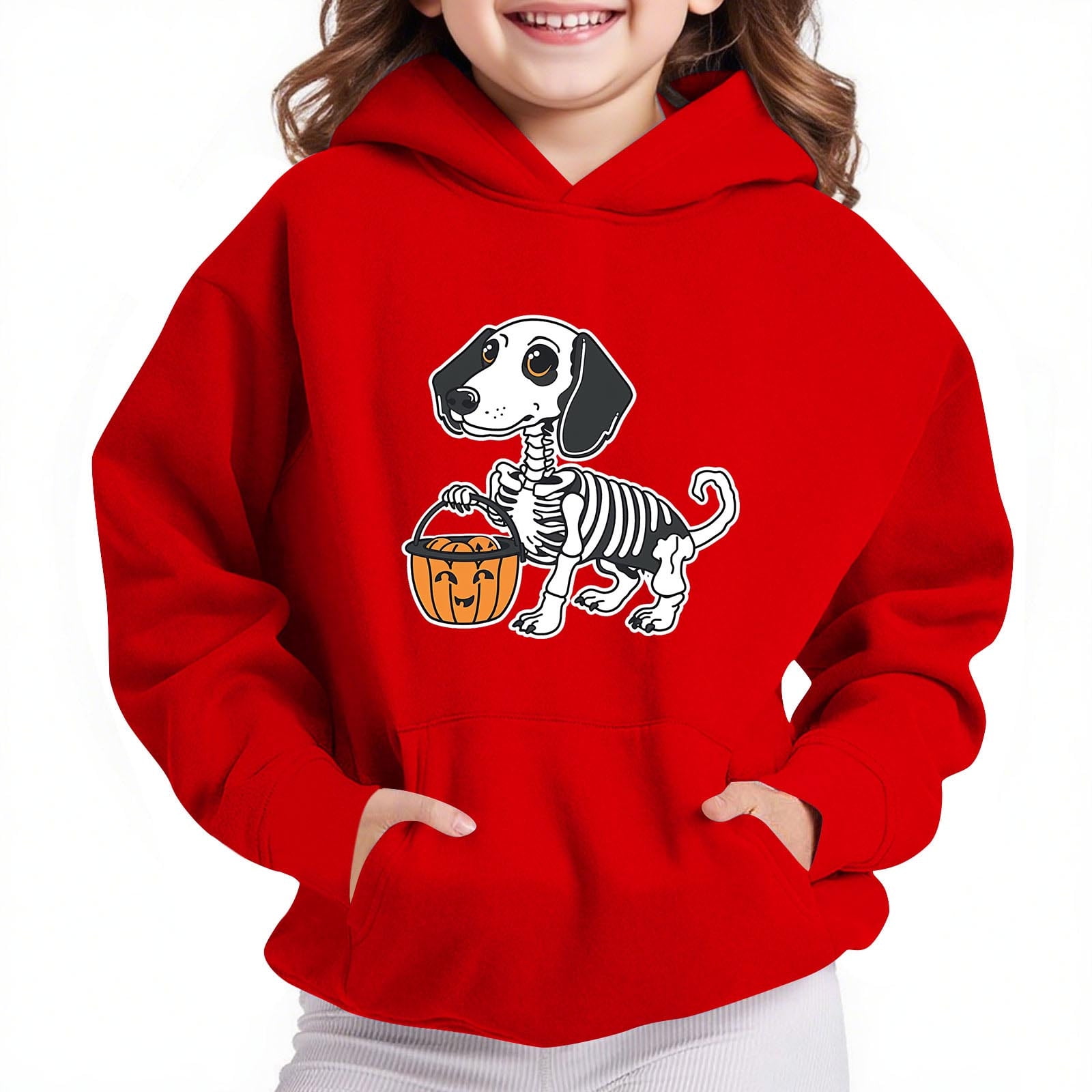 Bnwani Kids Pullover Sweatshirts Long Sleeve Fleece Casual Oversized ...