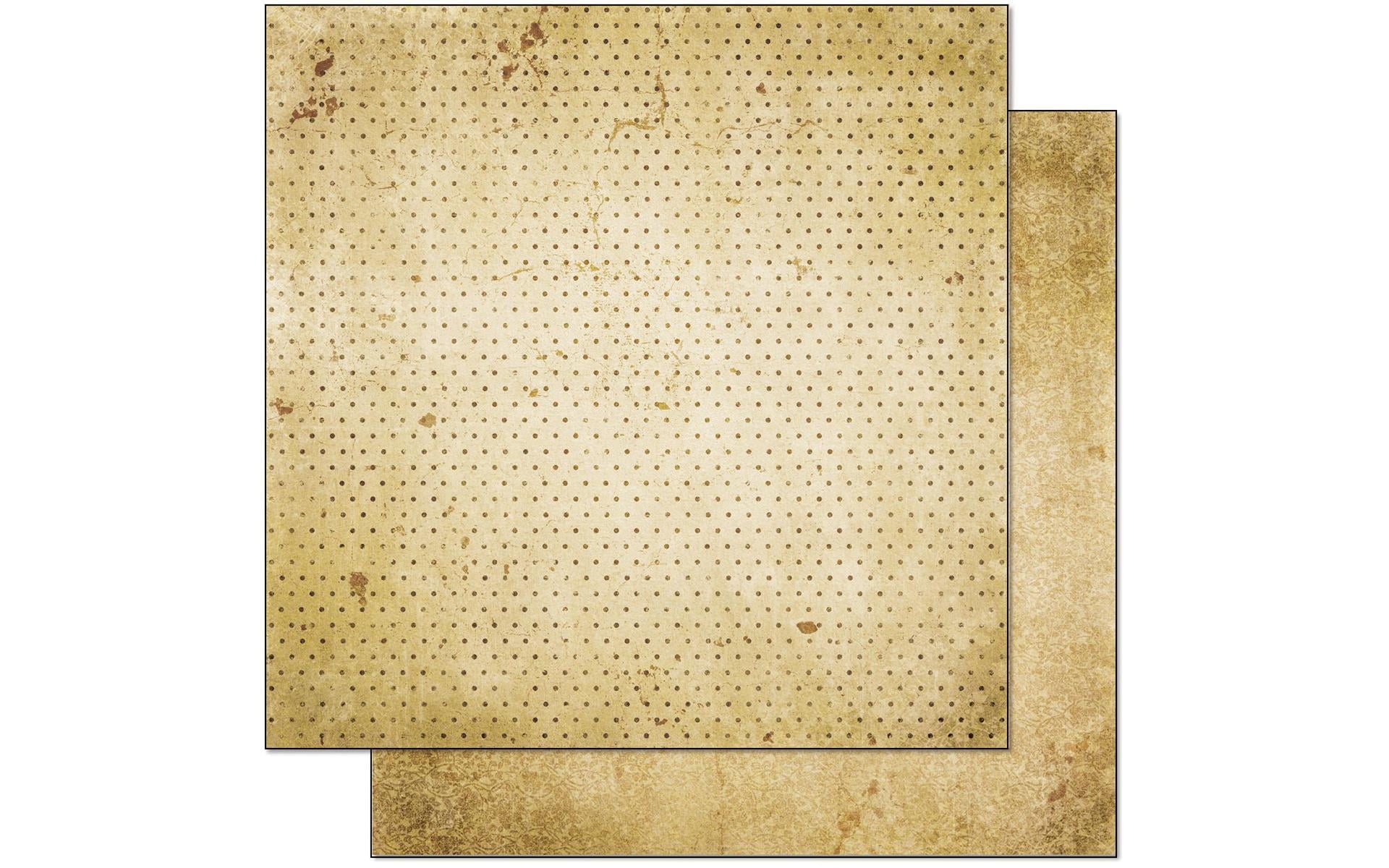 Bo Bunny Double Dot Paper 12x12 Chiffon Vintage (pack of 25) - Walmart.com