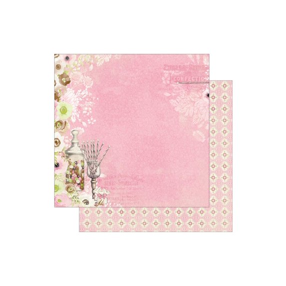 Bo Bunny Sweet Moments Paper 12x12 (pack of 25) - Walmart.com