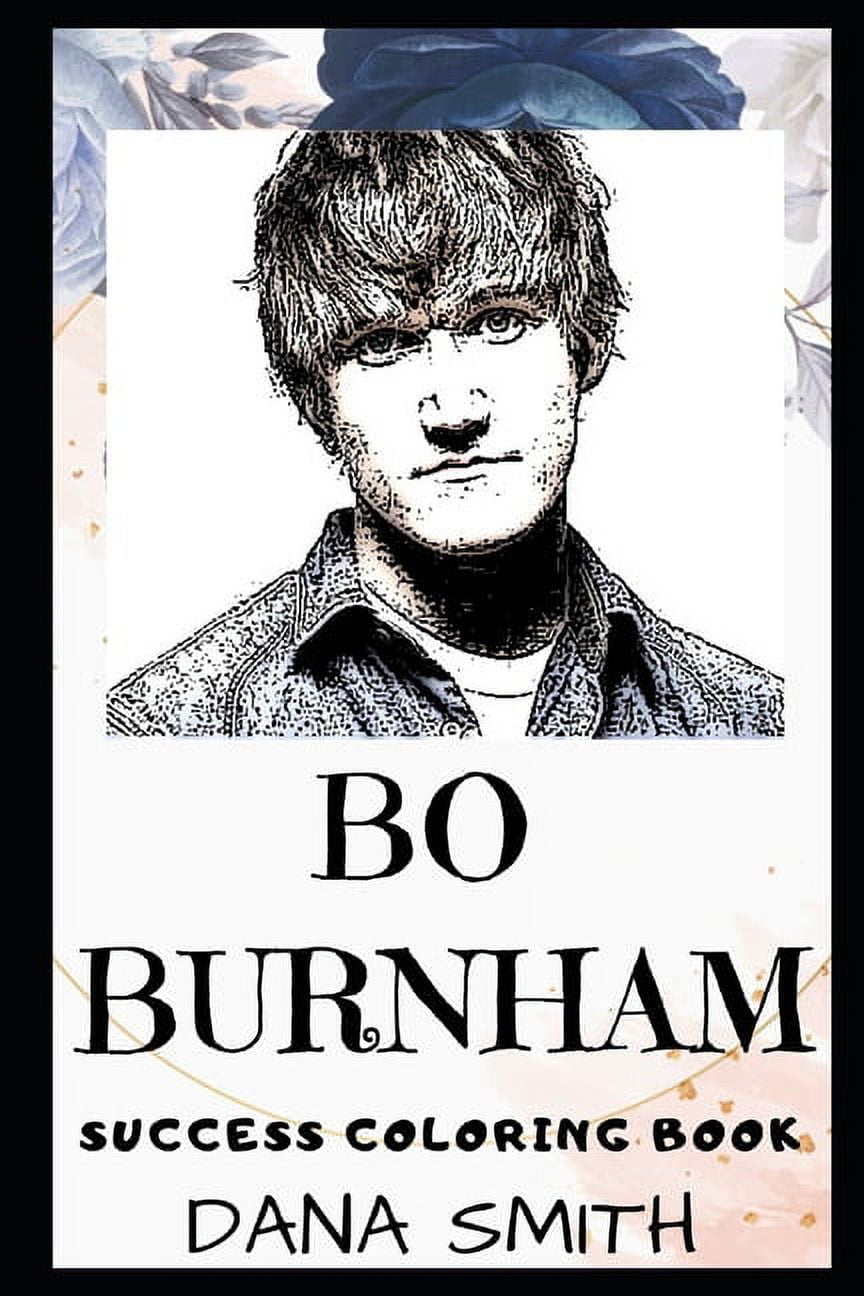 Bo Burnham Books: Bo Burnham Success Coloring Book : An American ...