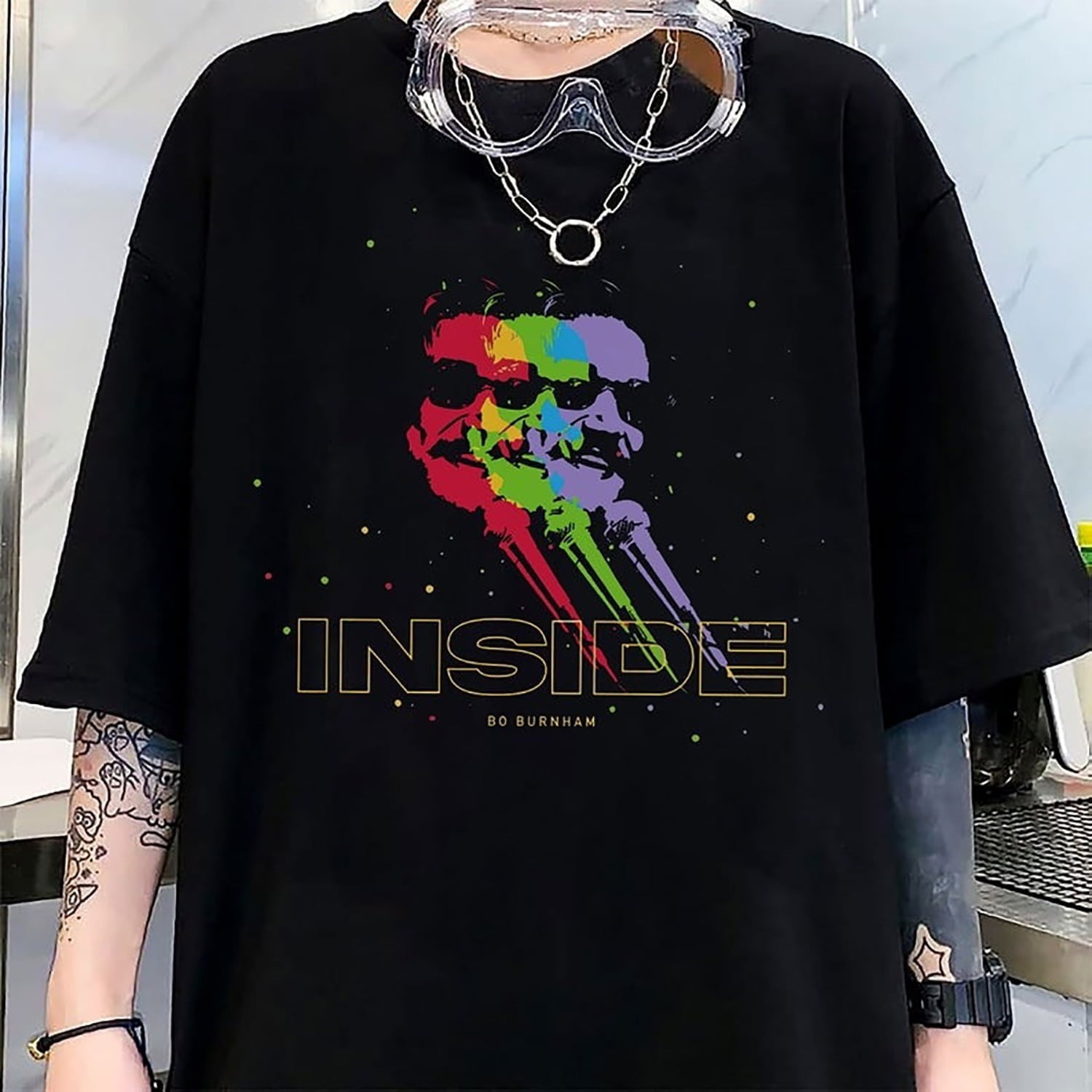 Bo Burnham Shirt, Inside Album Shirt, Bo Burnham Art, Bo Burnham - Walmart.com