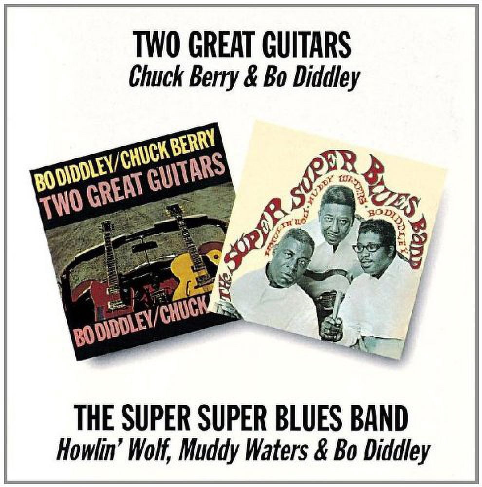 Pre-Owned Bo Diddley - Two Great Guitars/Super Super Blues Band (1997 ...