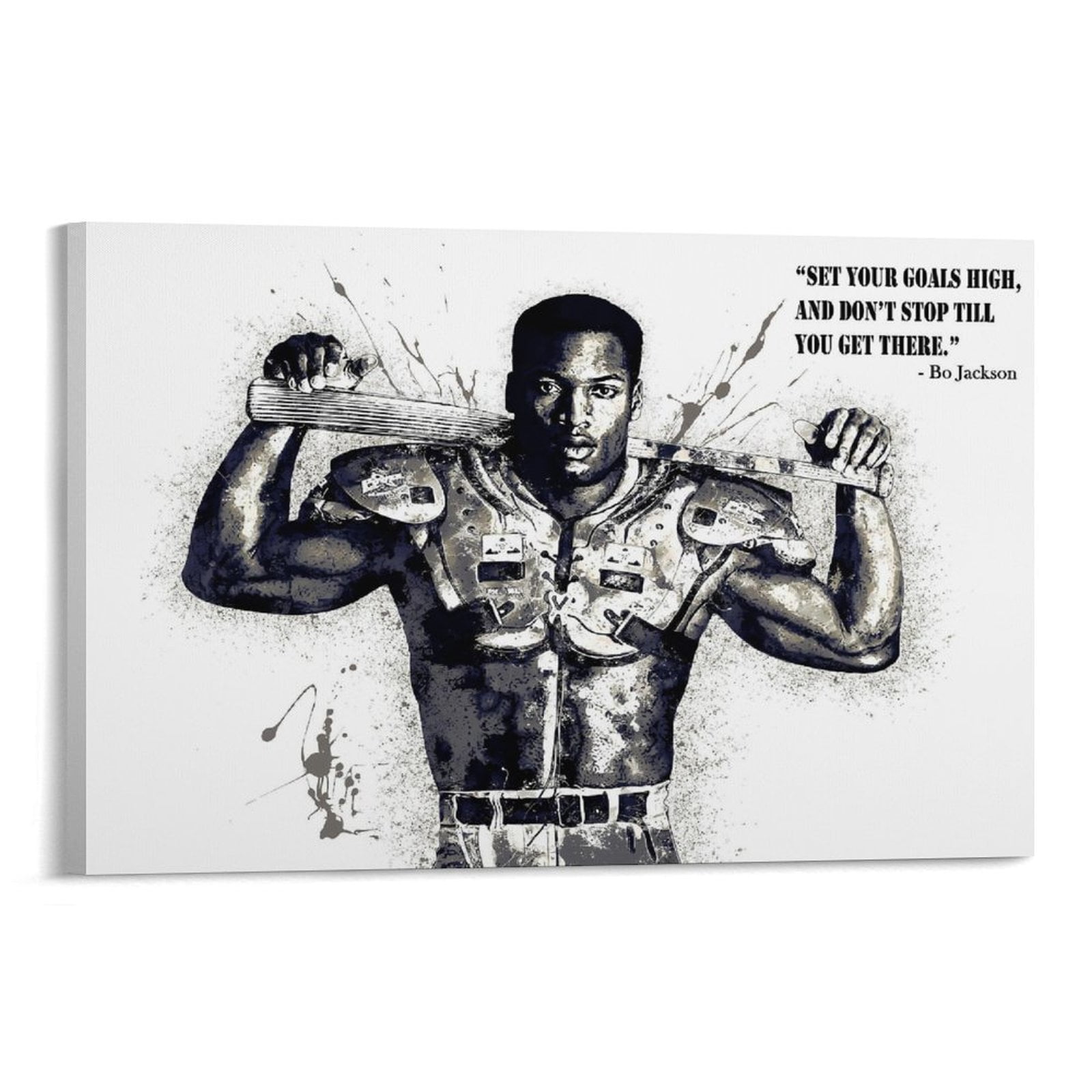 Bo Jackson All-American Football Player (19) Posters Wall Art Painting ...