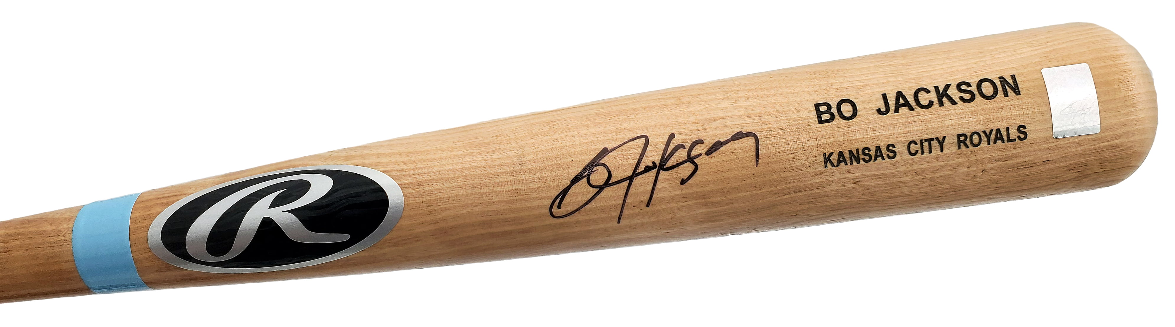 Bo Jackson Autographed Blonde Game Model Bat Kansas City Royals Beckett ...