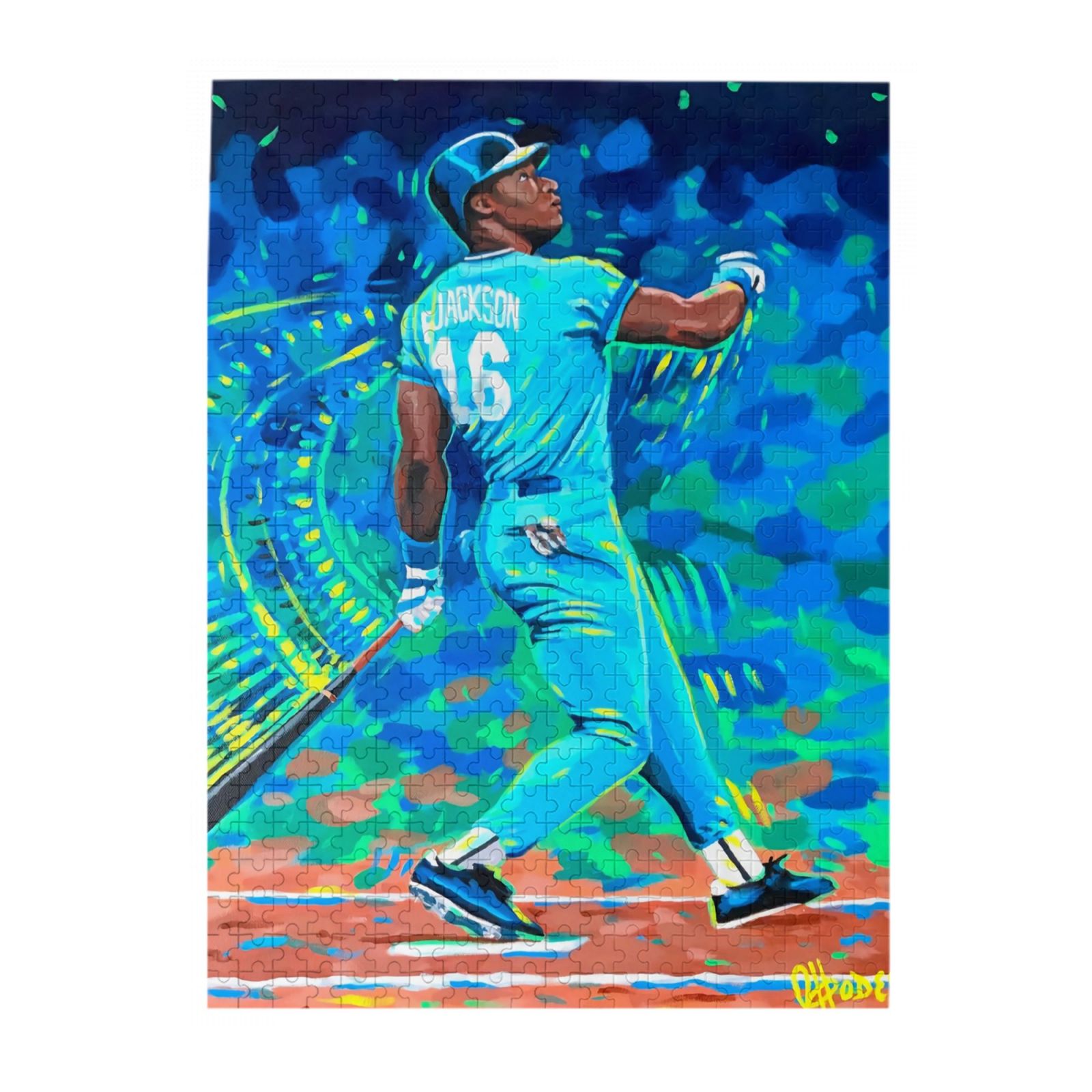 Bo Jackson Baseball Team Jigsaw Puzzle 500 Pieces, Adult Beautiful ...