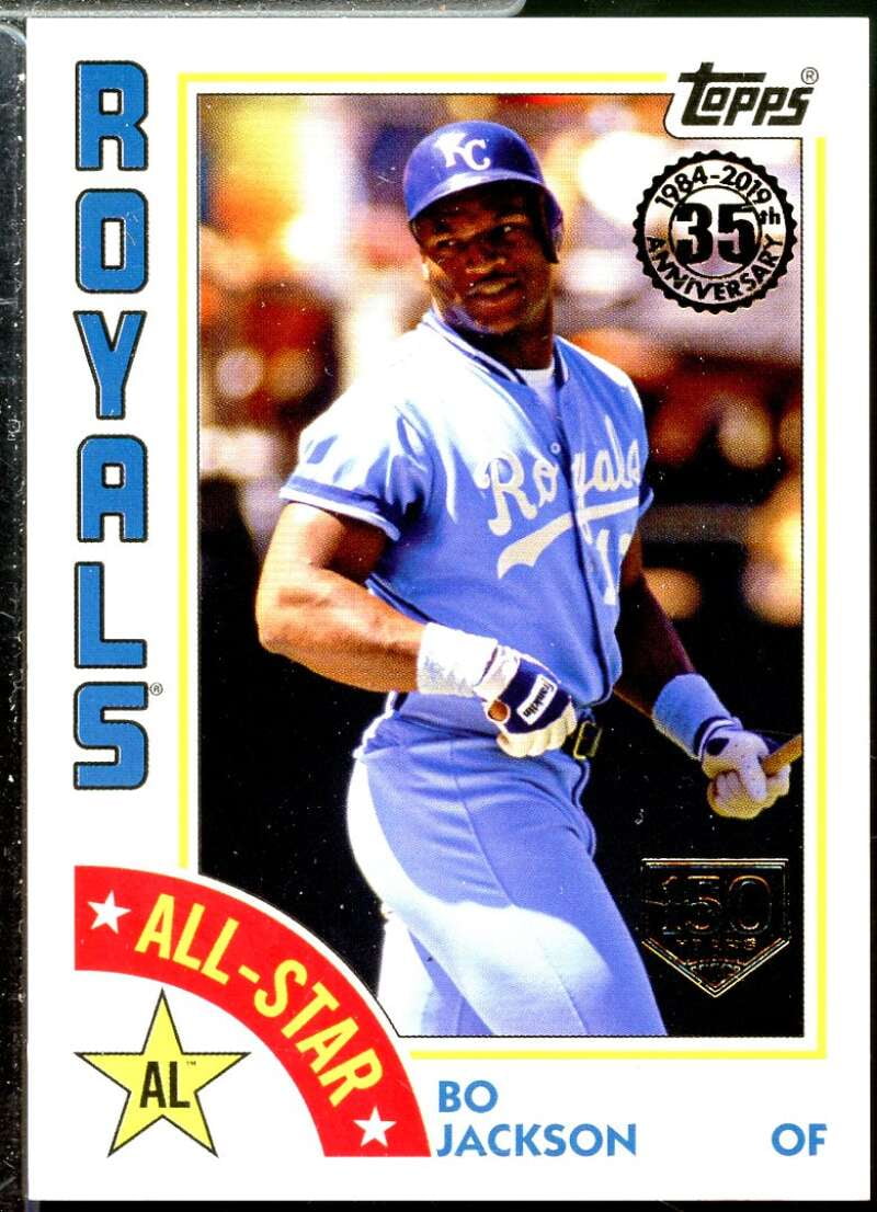 Bo Jackson Card 2019 Topps '84 Topps All Stars 150th Anniversary ...