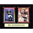 Bo Jackson Score Pro Set 2 Card 6" x 8" Plaque - Walmart.com