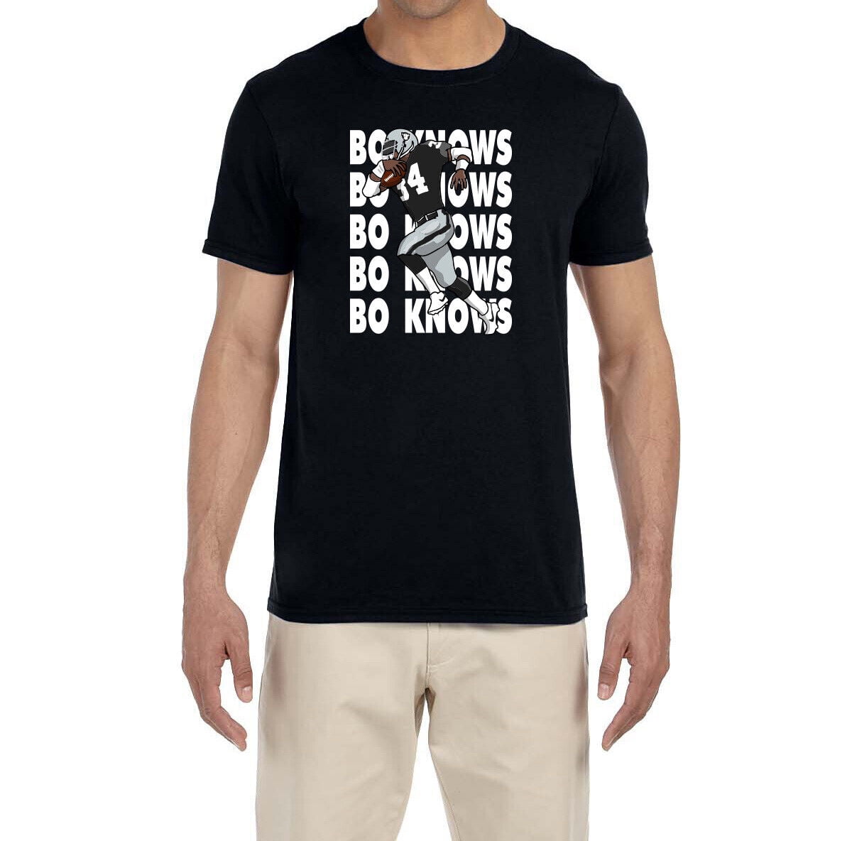 Bo Jackson Text Pic T-Shirt - Walmart.com
