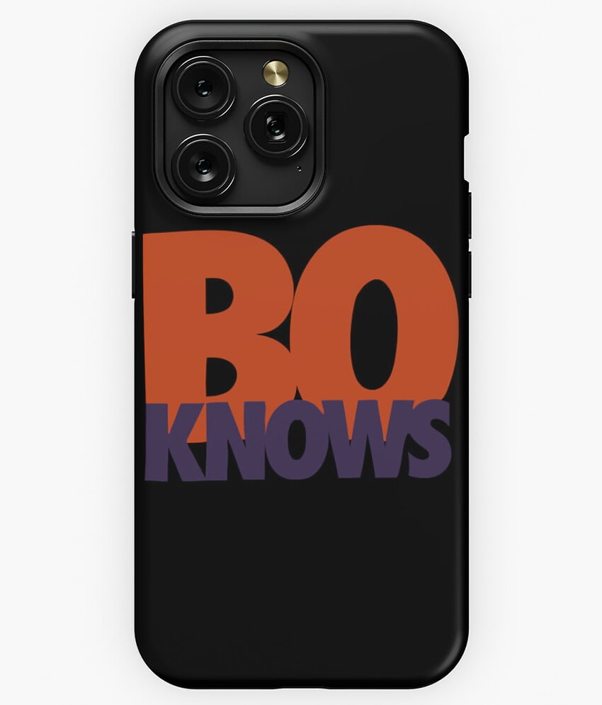 Bo Knows Baseball Two-Sport Athlete Legend A10367 Phone Case for iPhone ...