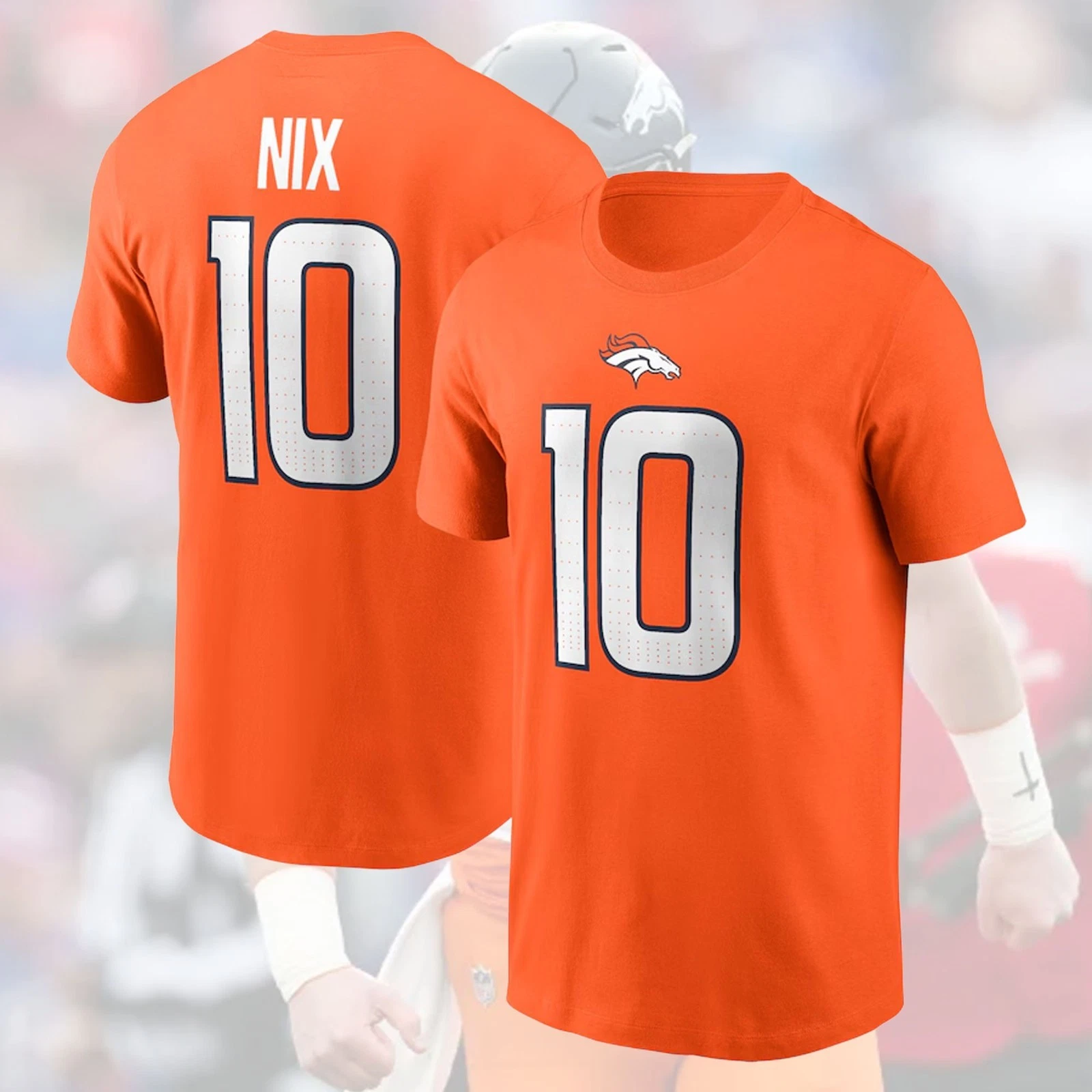 Bo Nix #10 Denver 2025 Name & Number Gift For Fans - Walmart.com