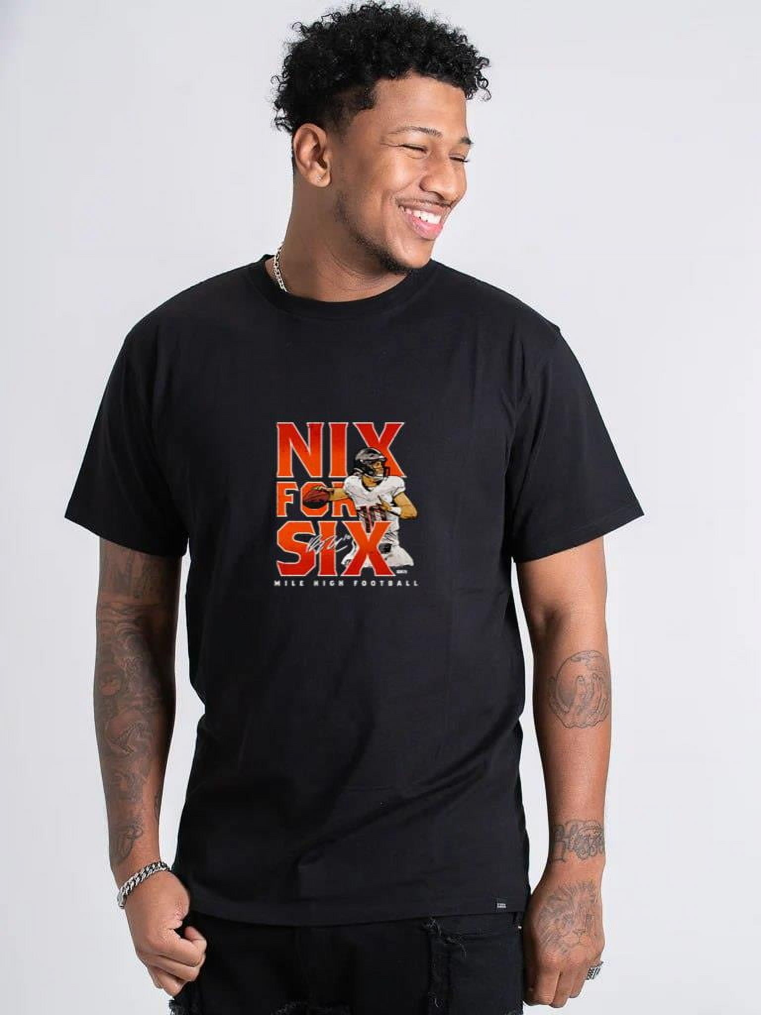 Bo Nix Denver Football T-Shirt, for men & women, up to size 5XL ...