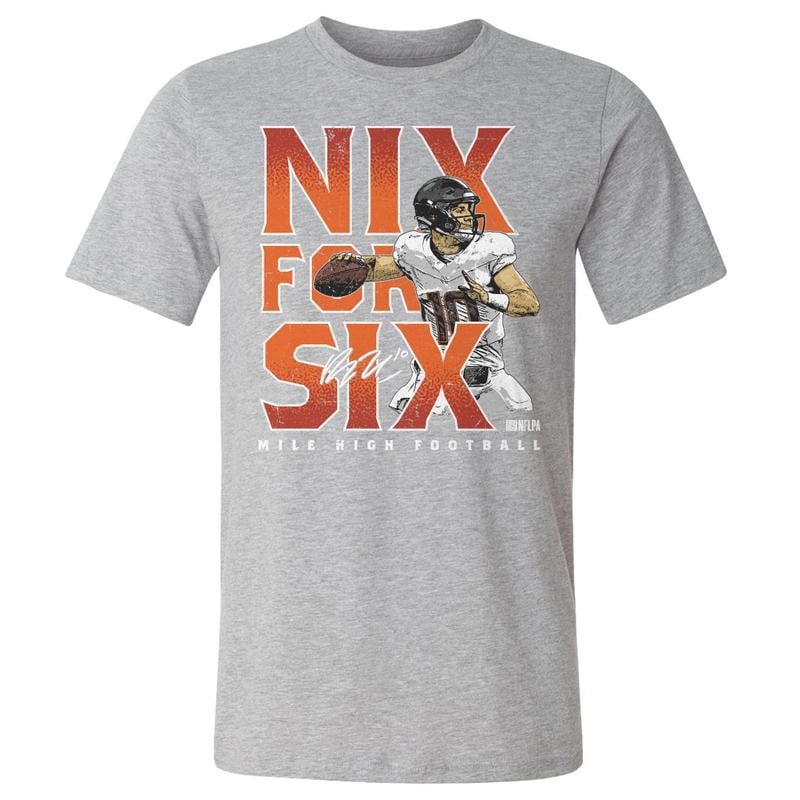 Bo Nix Denver Nix For Six Unisex Comfort Tee T Shirt, Color: Navy, Size ...