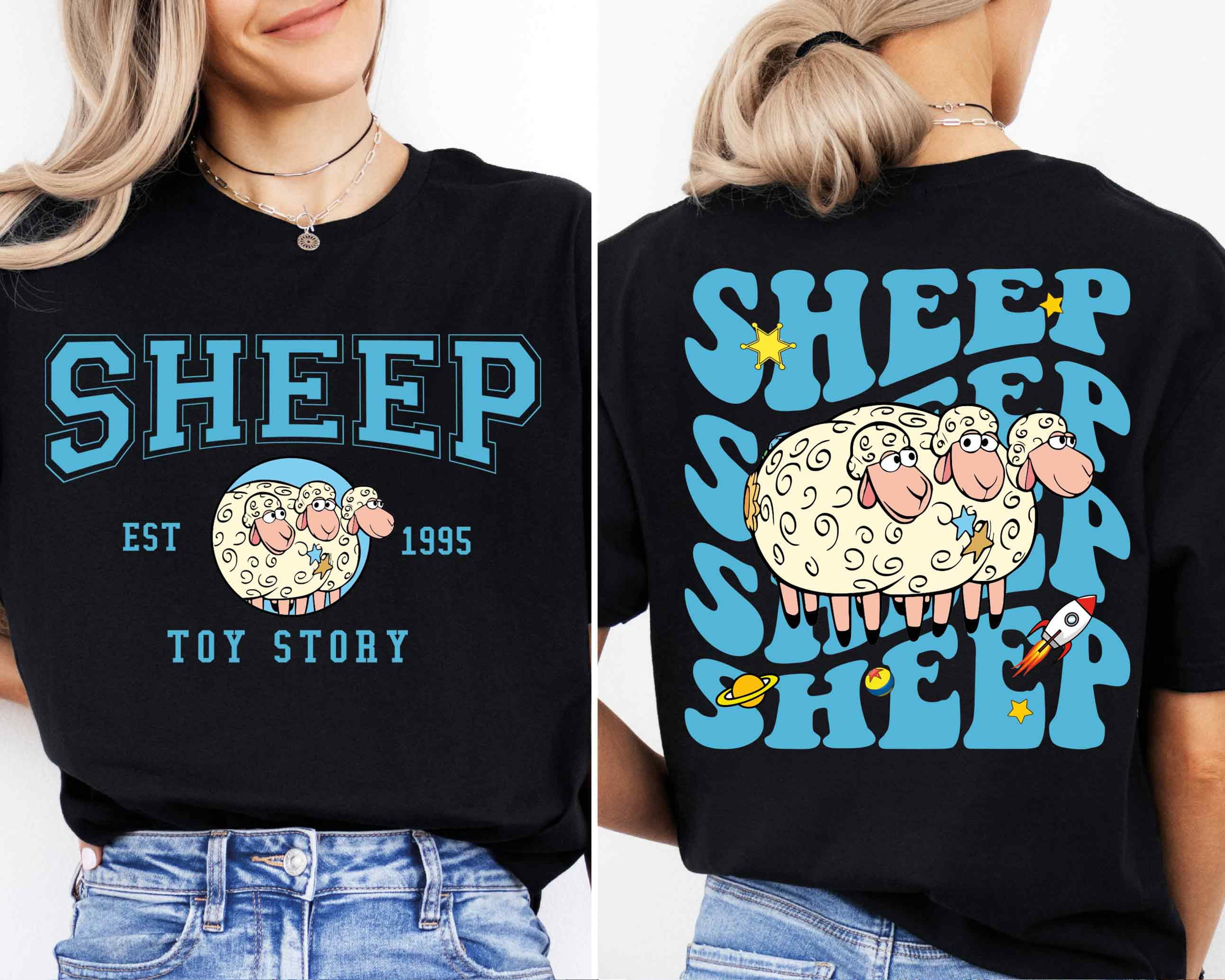 Bo Peep Sheep Farm T-Shirt, Toy Story Sheep Shirt, Disney Cowboy Girl ...