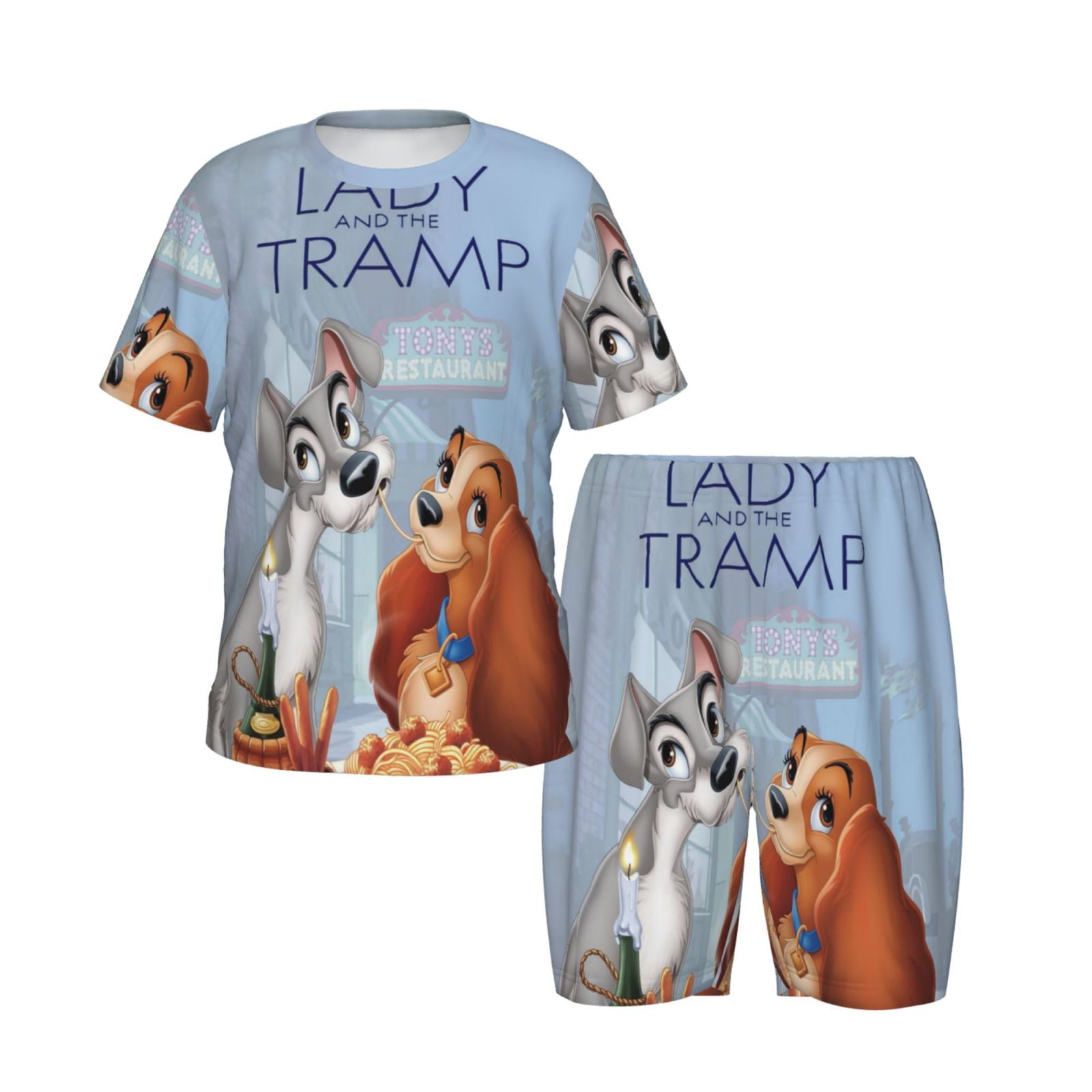 Bo-Ys Gir-Ls Lovely Dog The Tr-,aM Pajamas Set Cartoon Shirt With ...