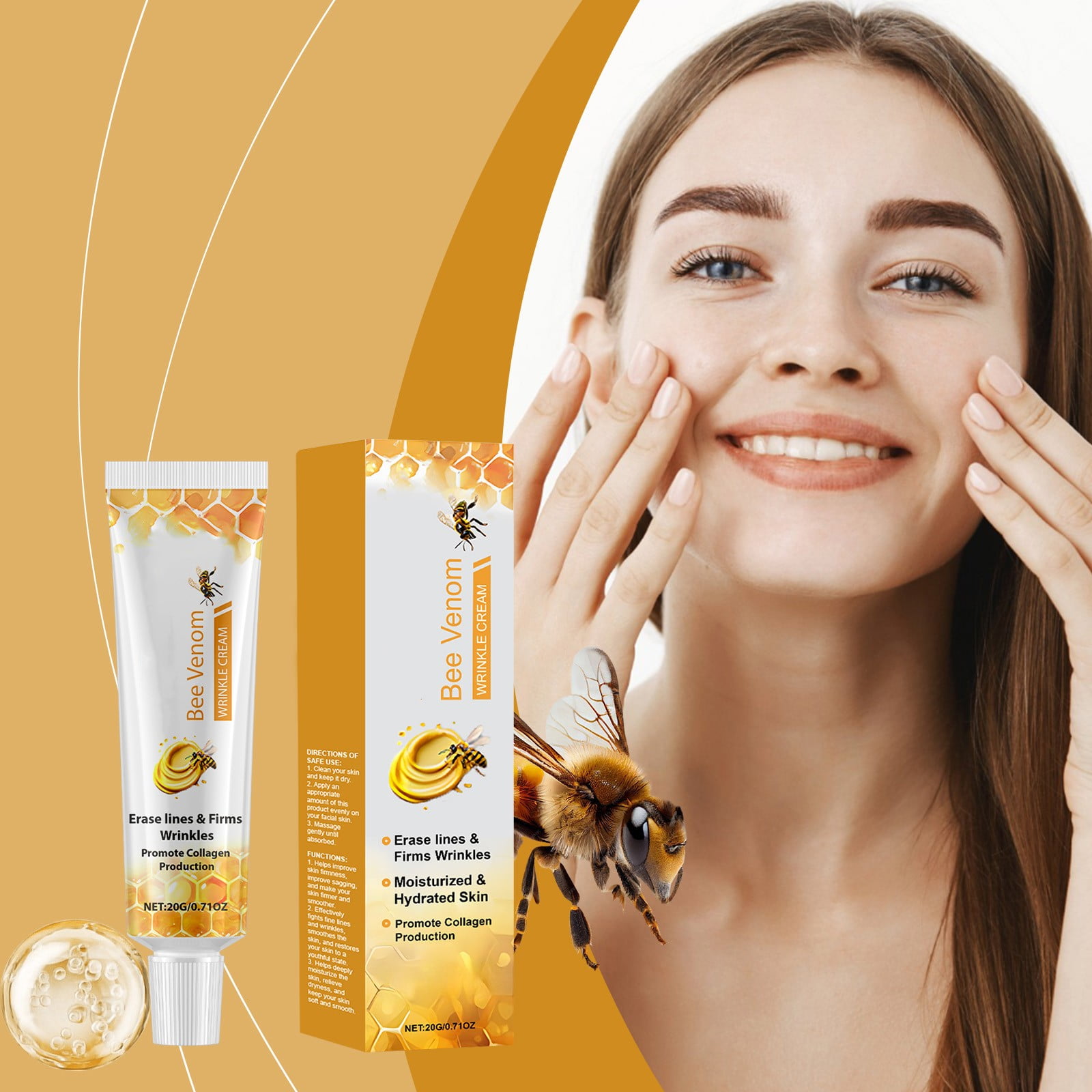 Bo-tox Bee Vénom Cream Removal & Firming,Moisturizing,Lifting ...