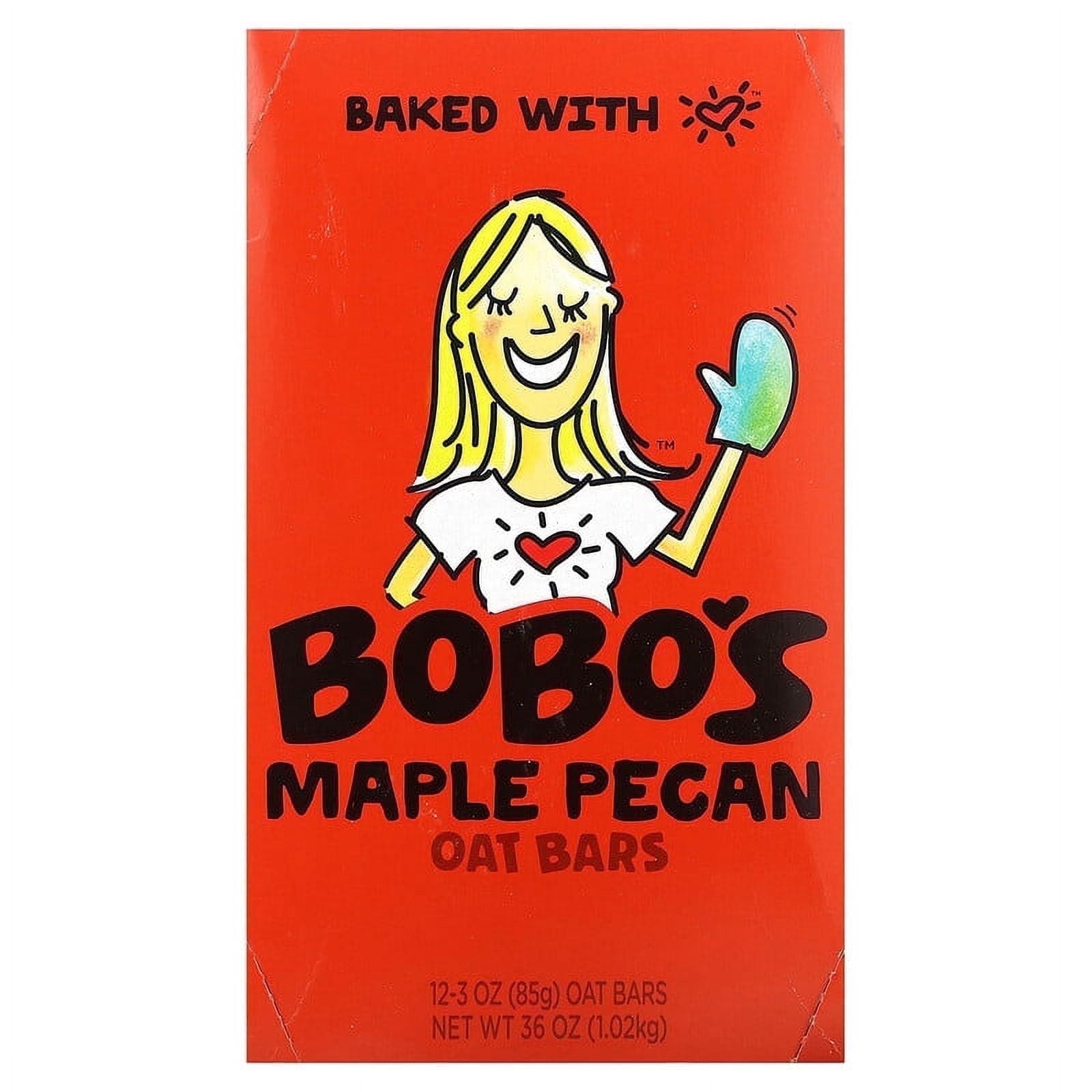 BoBo's Oat Bars Gluten Free Oat Bars Maple Pecan -- 12 Bars Pack of 2 - Walmart.com