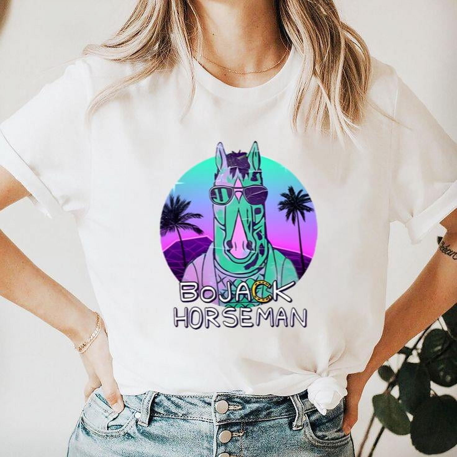 BoJack Horseman Animated Series T Shirt Netflix Adult Cartoon Will Arnett For Fans V1130646, for ...