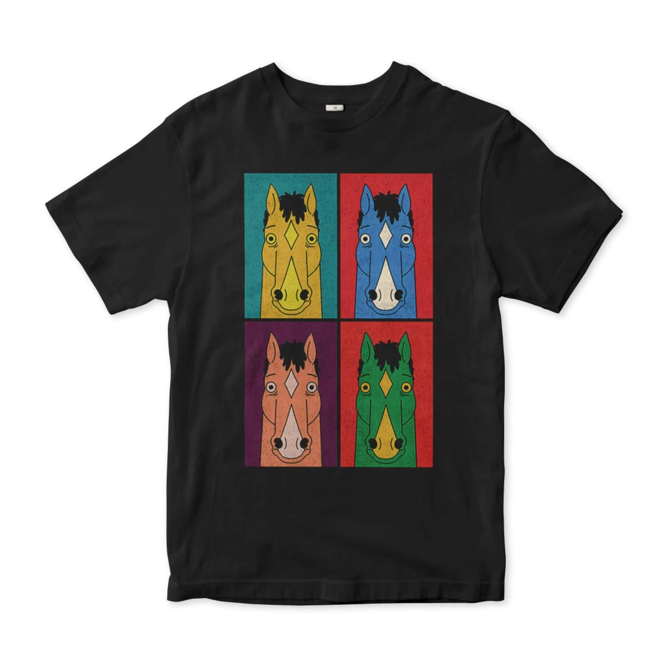 BoJack Horseman Pop Art Vintage T-Shirt, Unisex - Walmart.com