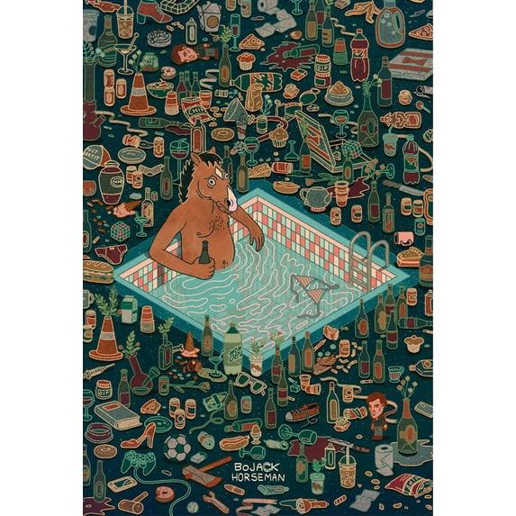 BoJack Horseman Season 1 to 6 DVD - Animation, Comedy, and Drama ...