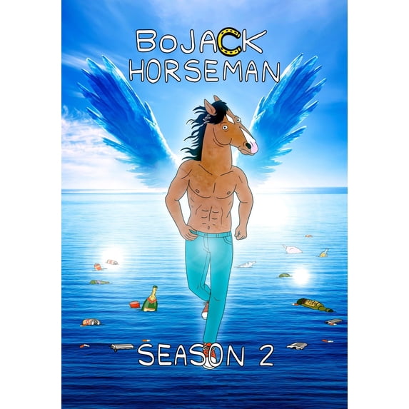 BoJack Horseman Season 2 DVD - Animation, Comedy, and Drama - Walmart.com