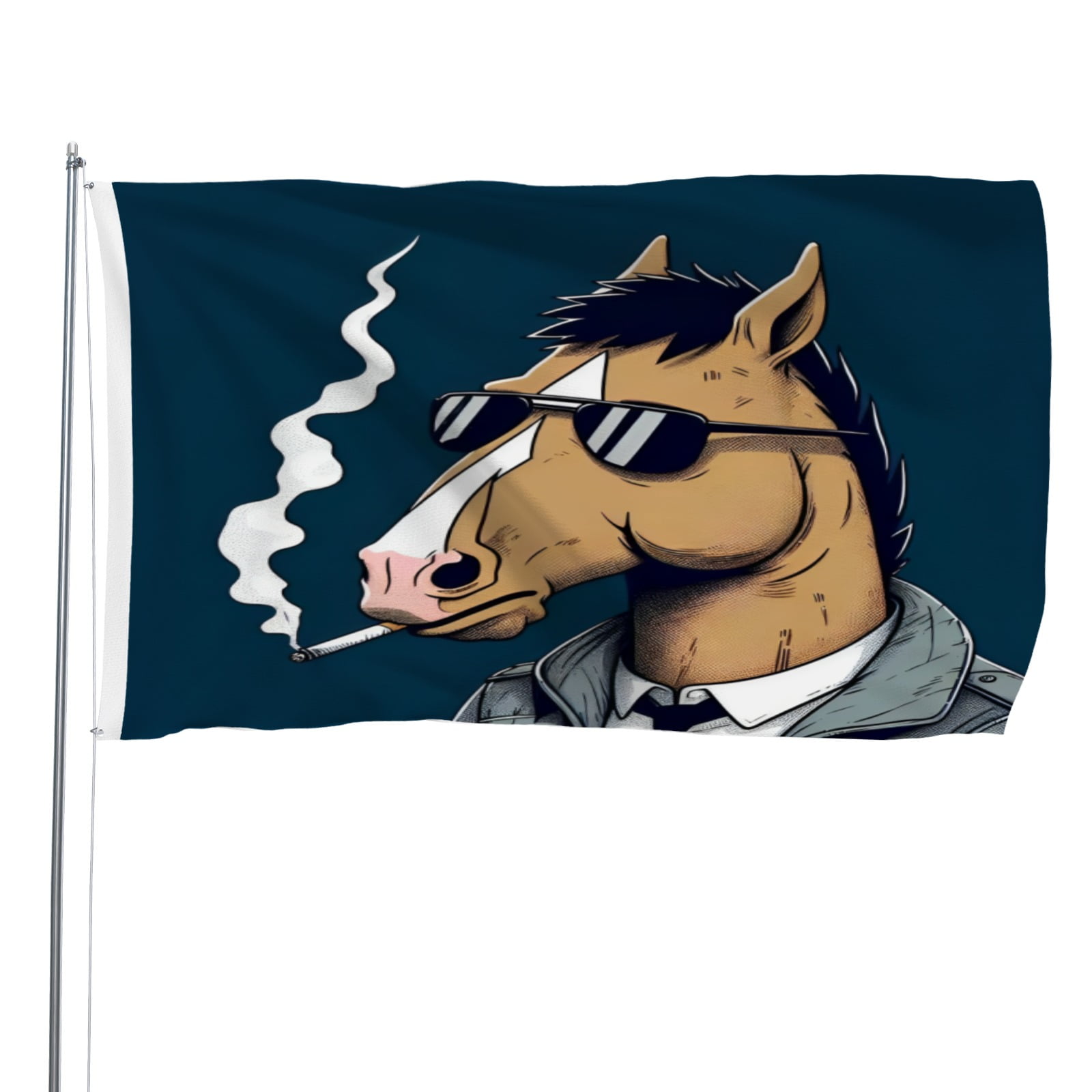 BoJack Horseman flag perfect for outdoor decoration, can be hung indoors, outdoor lawn, balcony ...