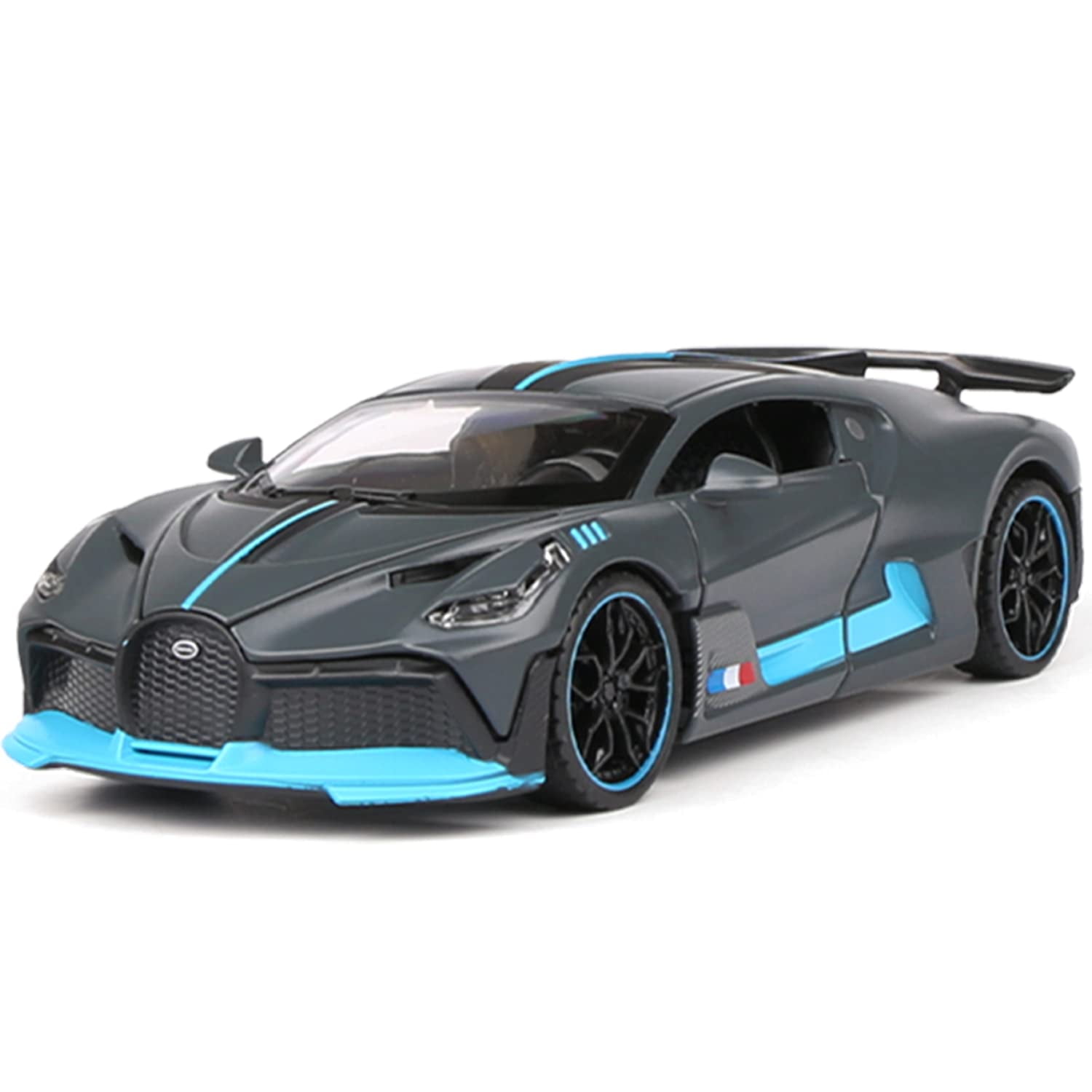 BoLi 1:32 Bugatti Divo zinc Alloy Pull Back Car Diecast Electronic Toys ...