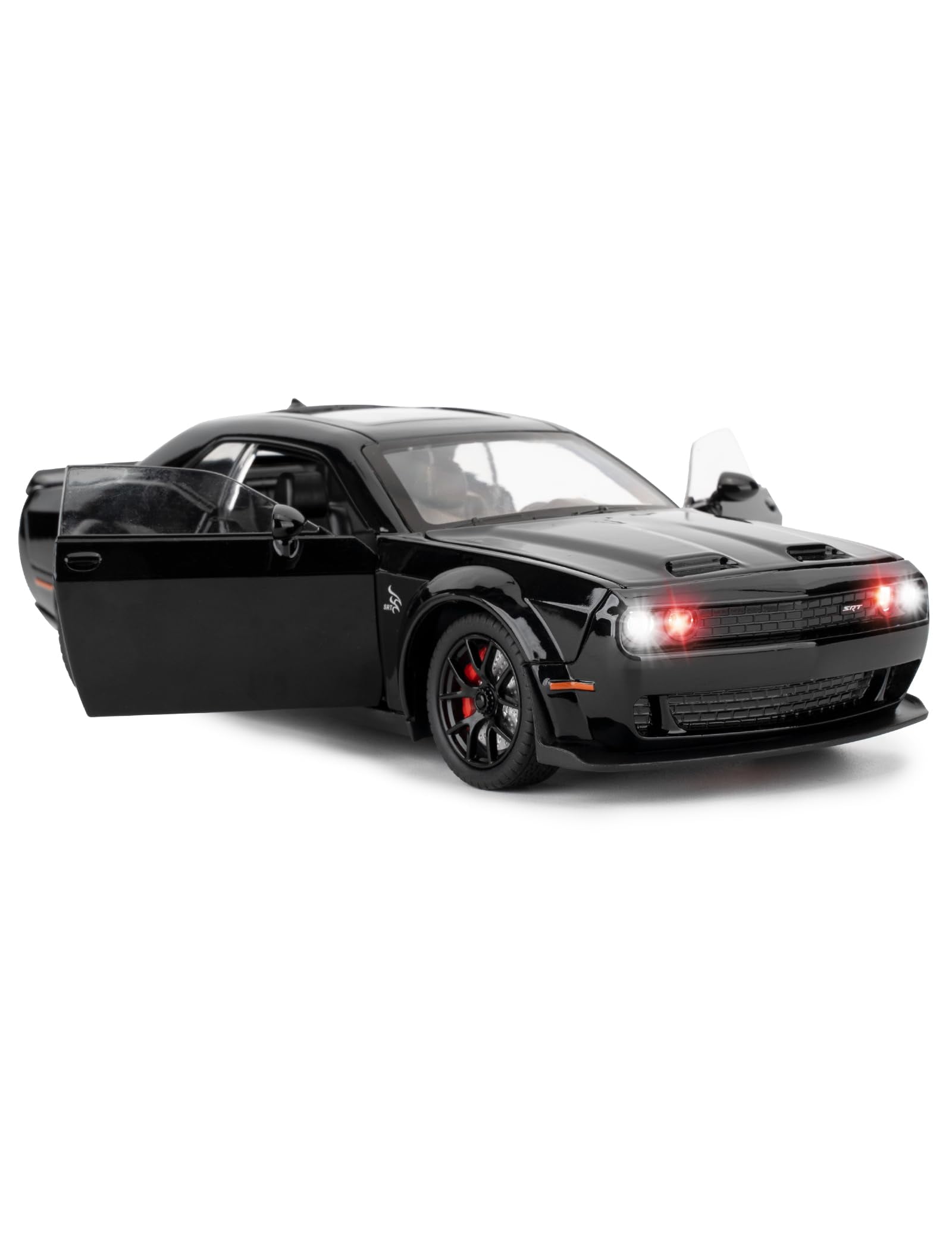 BoLi Compatible for 1/24 Dodge Challenger SRT Hellcat Car Model ...