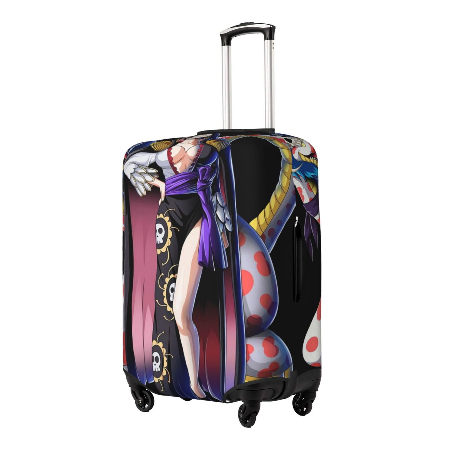 Boa Hancock Cartoon Suitcase Cover With Concealed Zipper Luggage Cover ...