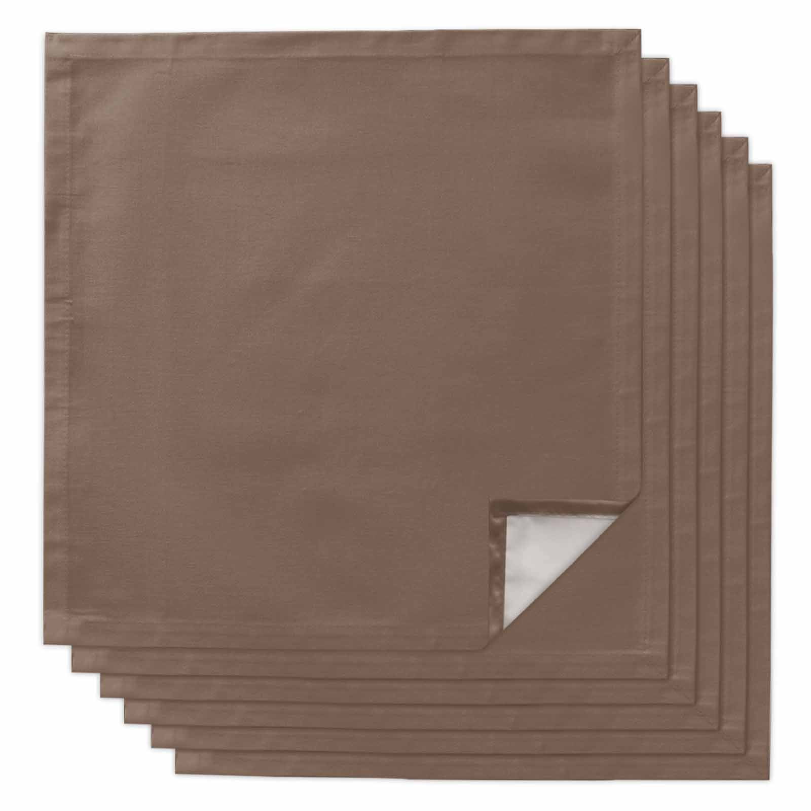 Boanket Brown Cloth Napkins Set of 6, Holiday Napkins for Baby Shower ...
