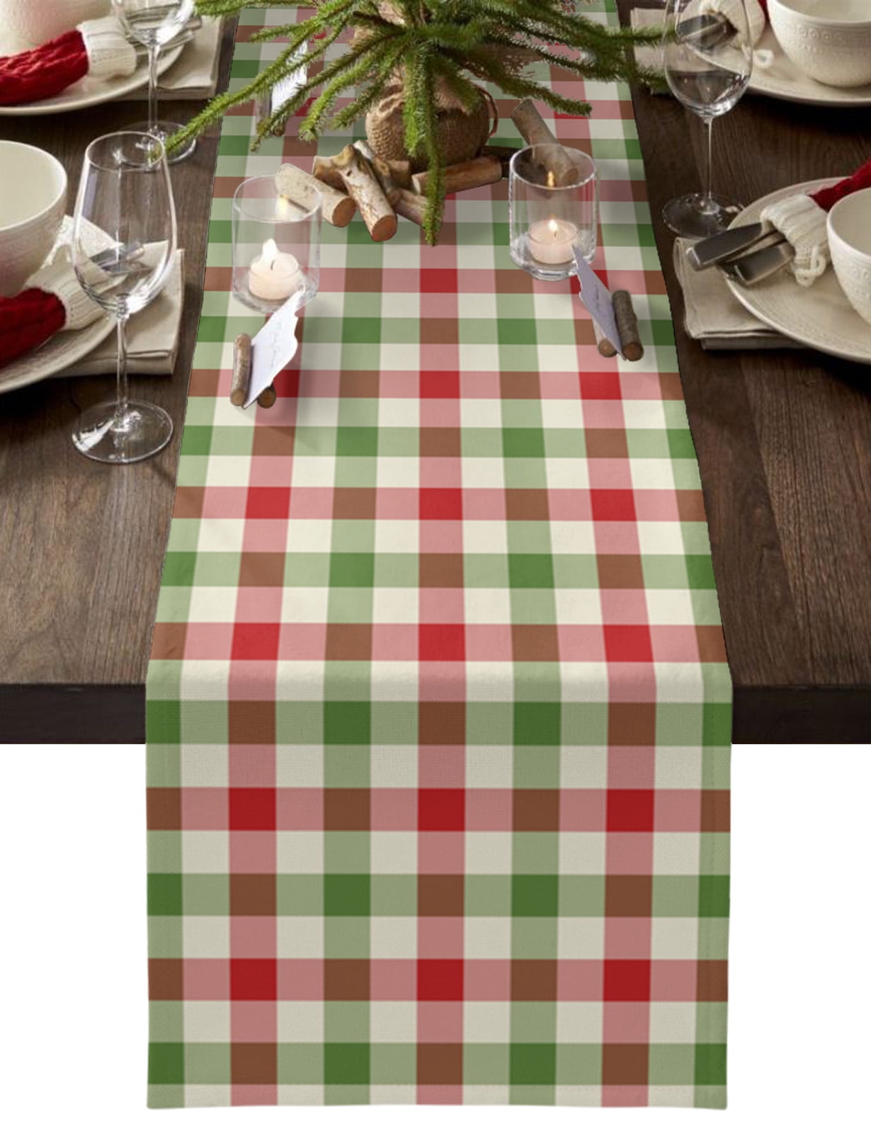 Boanket Christmas, Table Runner - 90 Inch Long, Kitchen Dining Table ...