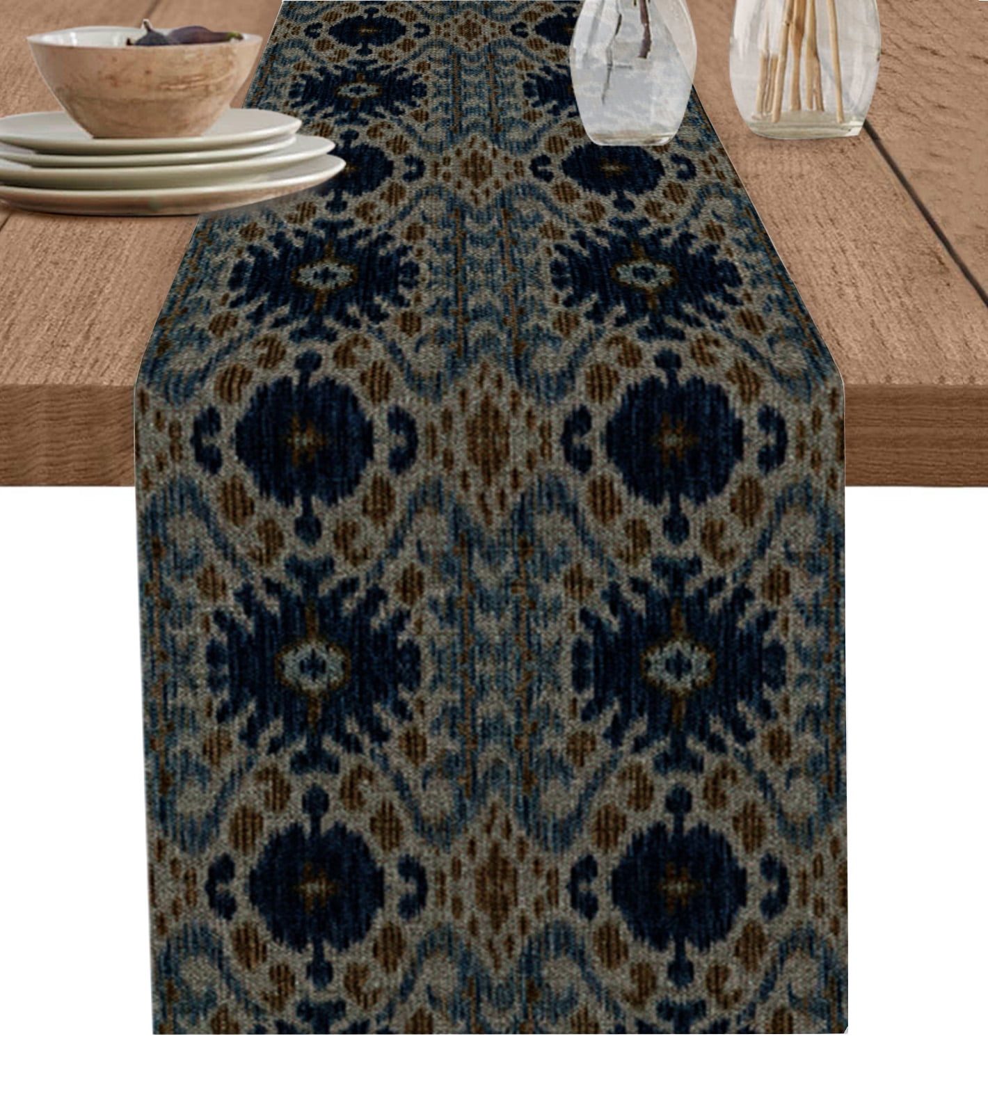 Boanket Contemporary, Table Runner - 48 Inch Long, Kitchen Dining Table ...