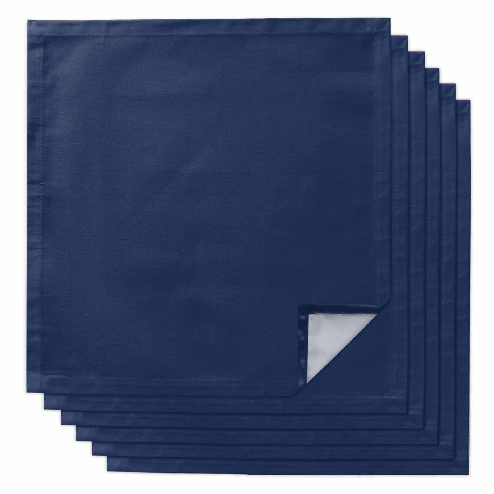Boanket Navy Blue Cloth Napkins Set of 6, Holiday Napkins for Baby ...