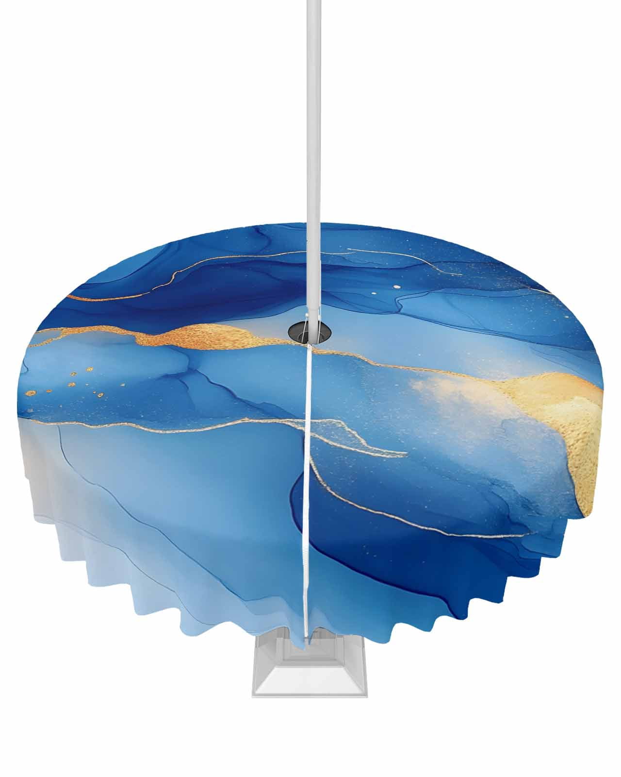 Boanket Outdoor Tablecloth with Umbrella Hole for Patio/Picnic/Party ...