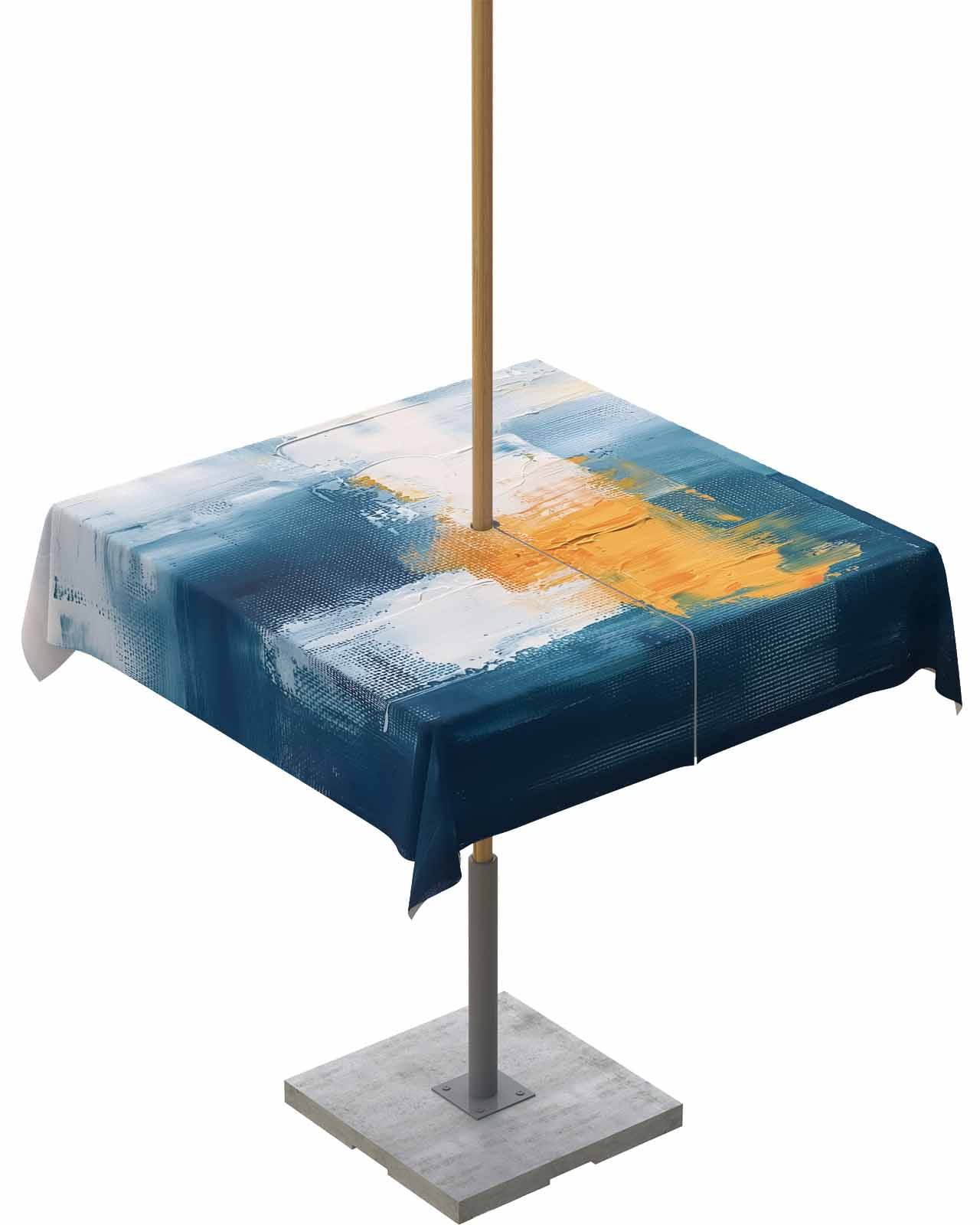 Boanket Outdoor Tablecloth with Umbrella Hole for Patio/Picnic/Party ...