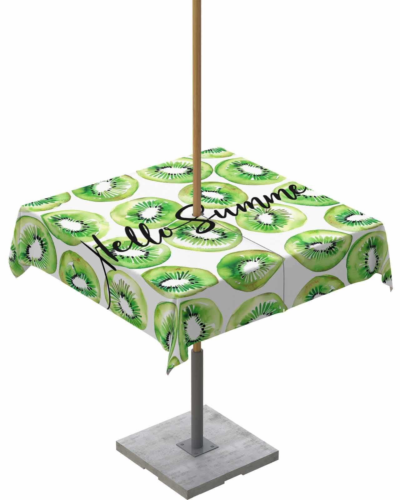 Boanket Outdoor Tablecloth with Umbrella Hole for Patio/Picnic/Party ...