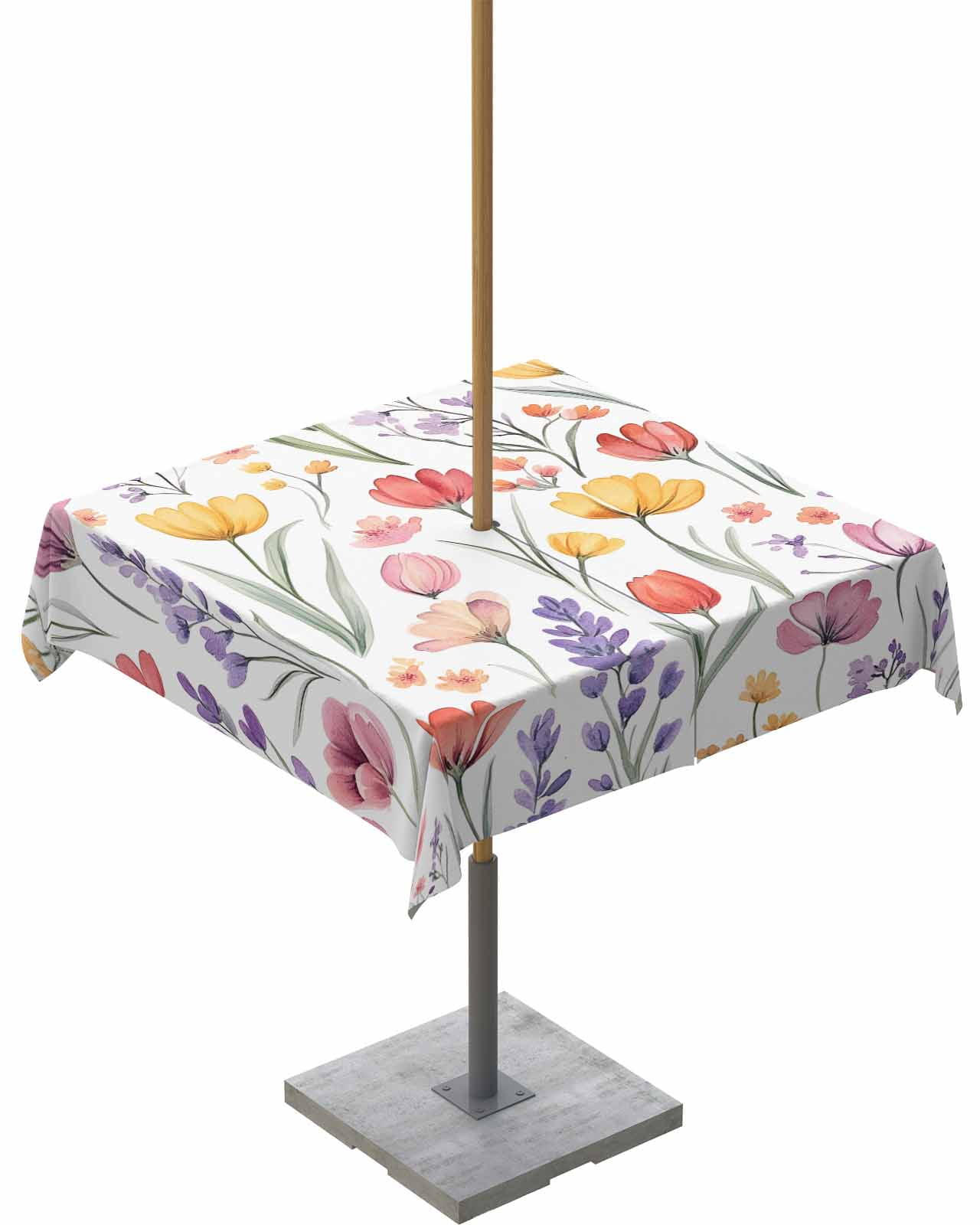 Boanket Outdoor Tablecloth with Umbrella Hole for Patio/Picnic/Party ...