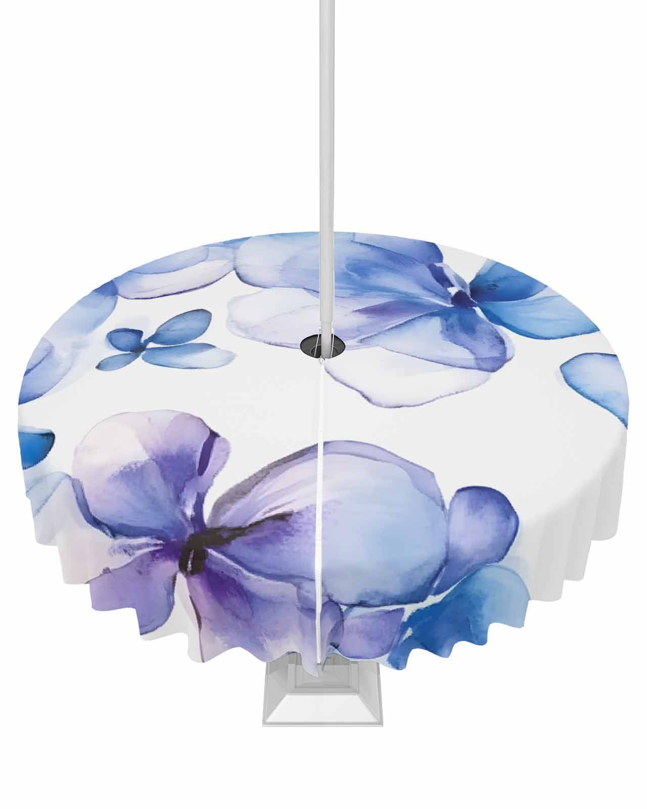 Boanket Outdoor Tablecloth with Umbrella Hole for Patio/Picnic/Party ...